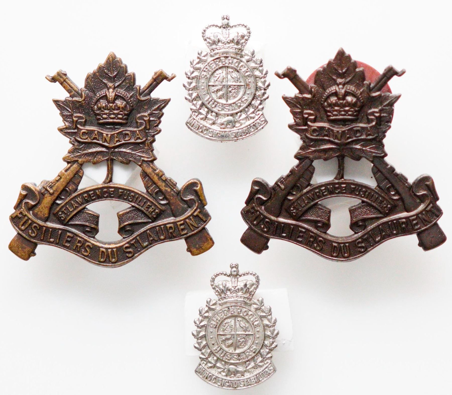 Militaria Insignia 1920-50; Canadian Infantry Regiment Les Fusiliers du ...
