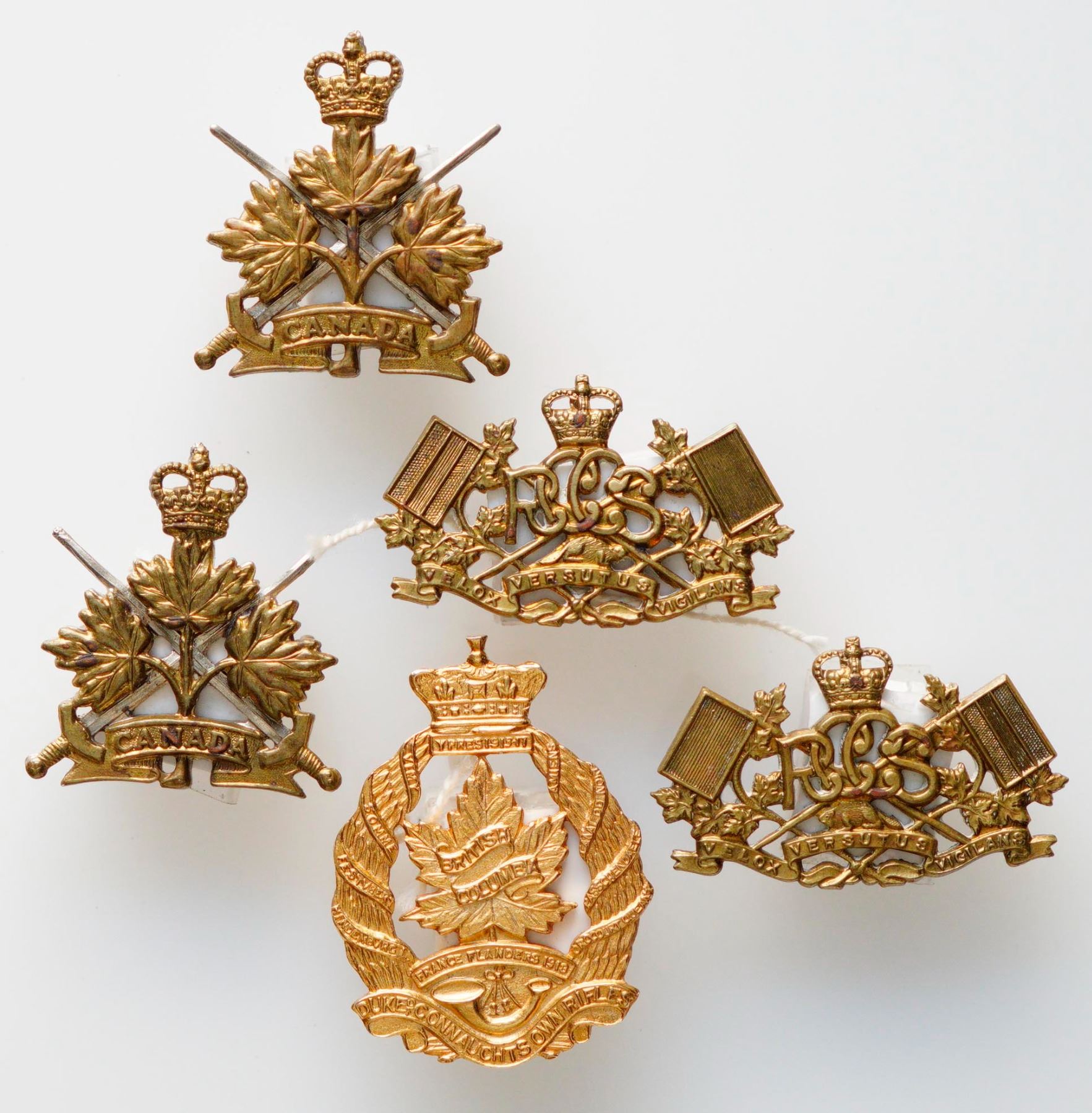 Militaria Insignia 1920-50; RCCS Royal Canadian Corps of Signal ...