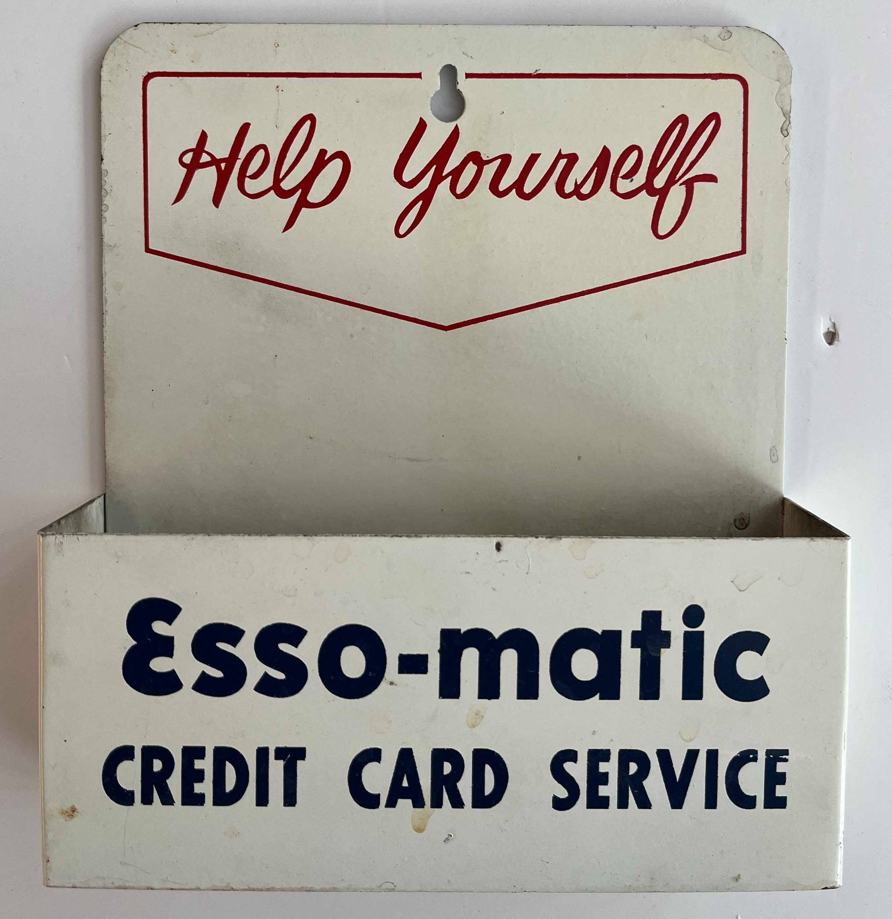 Vintage Advertising; Esso-Matic Credit Card Service - Help Yourself ...