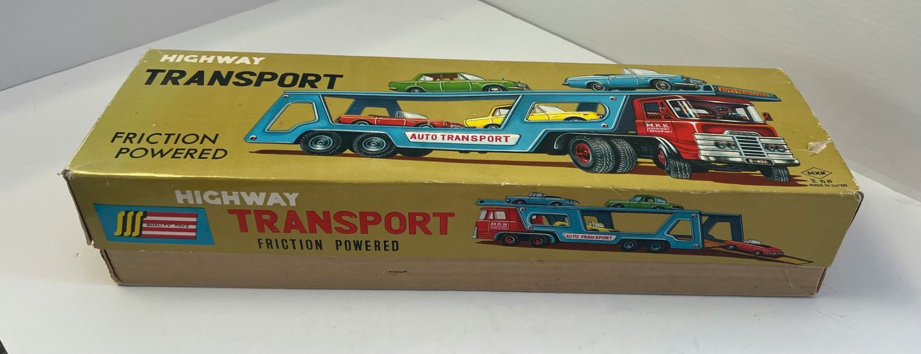 Vintage - Japan Friction Toy Highway Transport (Auto Transport) in ...