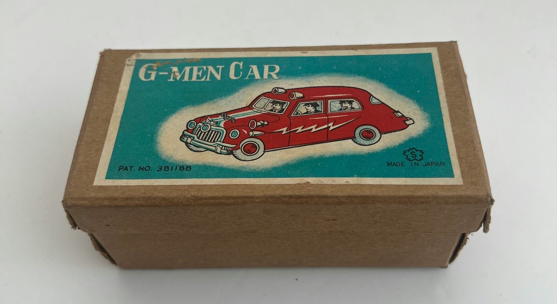 Vintage - Japan Friction Tin Toy 1956 Police Car K-28. Above average ...