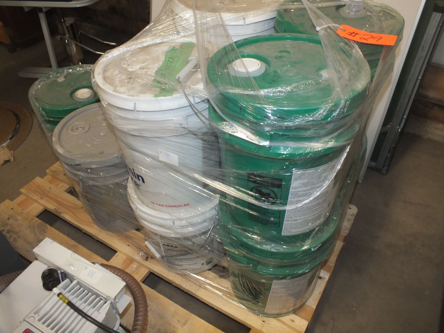 11 Pails Of Water Water Base Acrylic Curing Compound