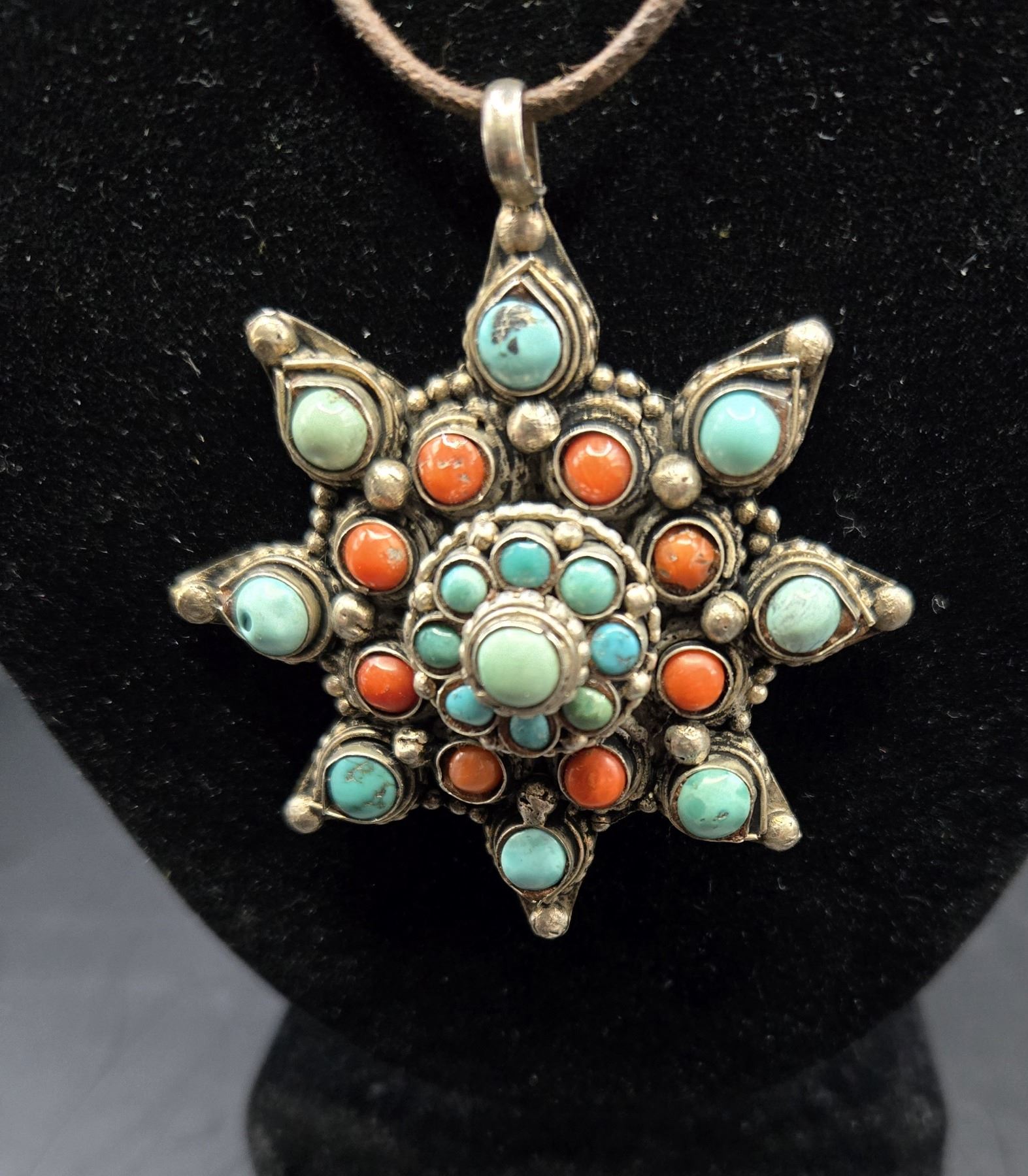 Indigenous Sterling Silver Star Pendant
