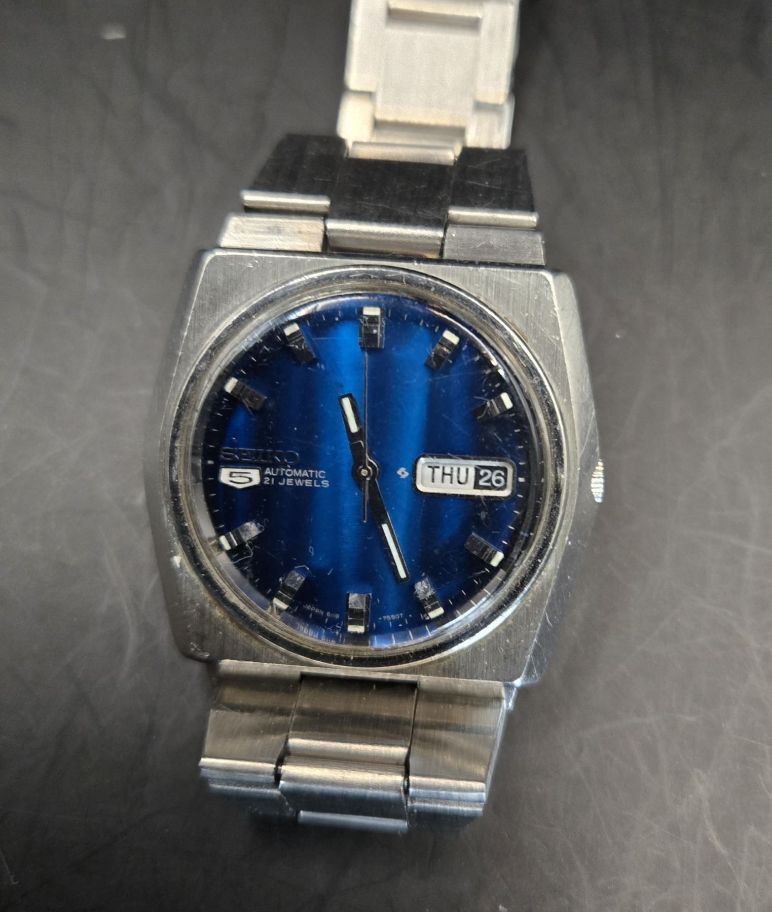 Men’s Authentic Vintage Seiko Automatic Watch