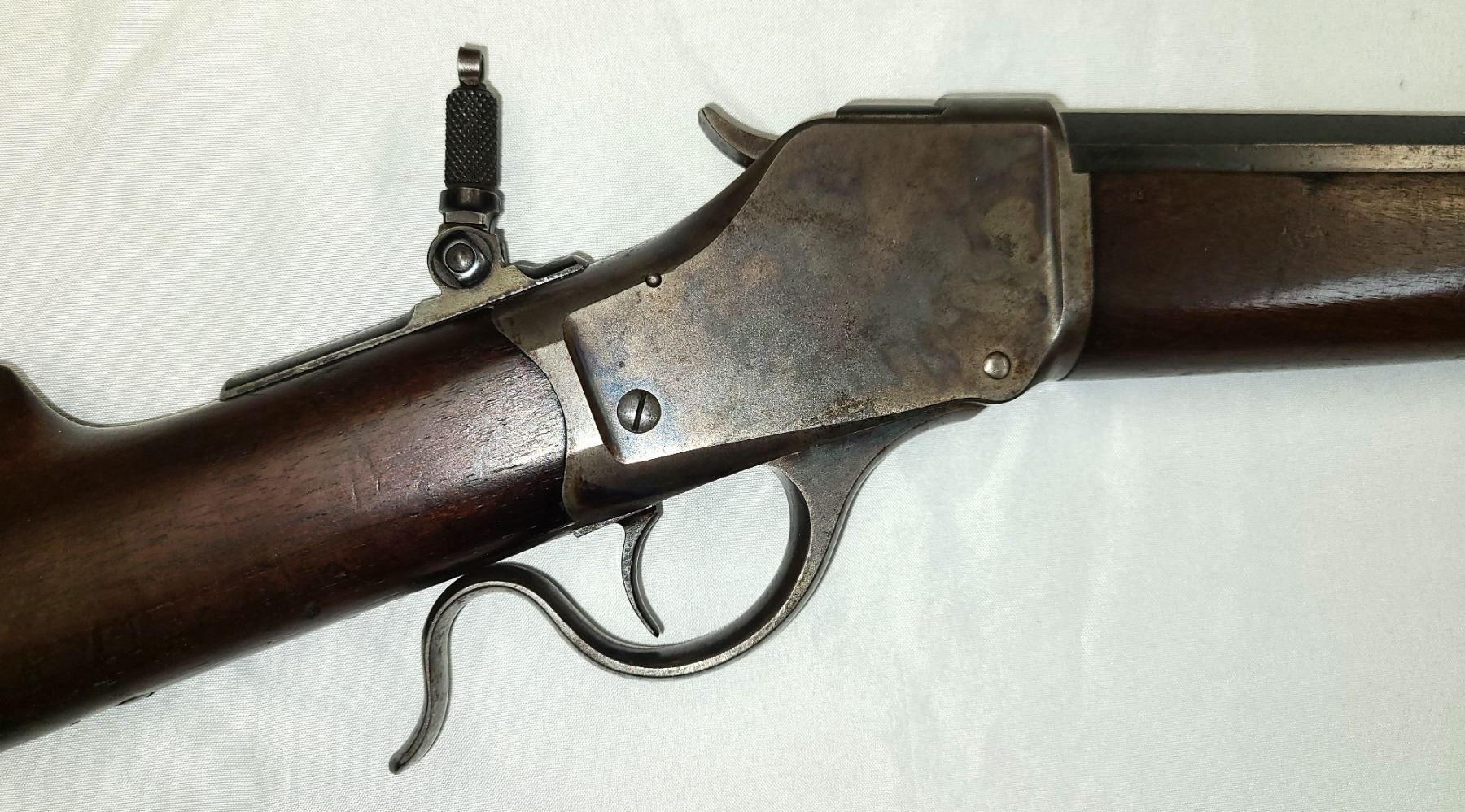 Winchester High Wall Model 1885 Single Shot Rifle 38-90 Express - ANTIQUE