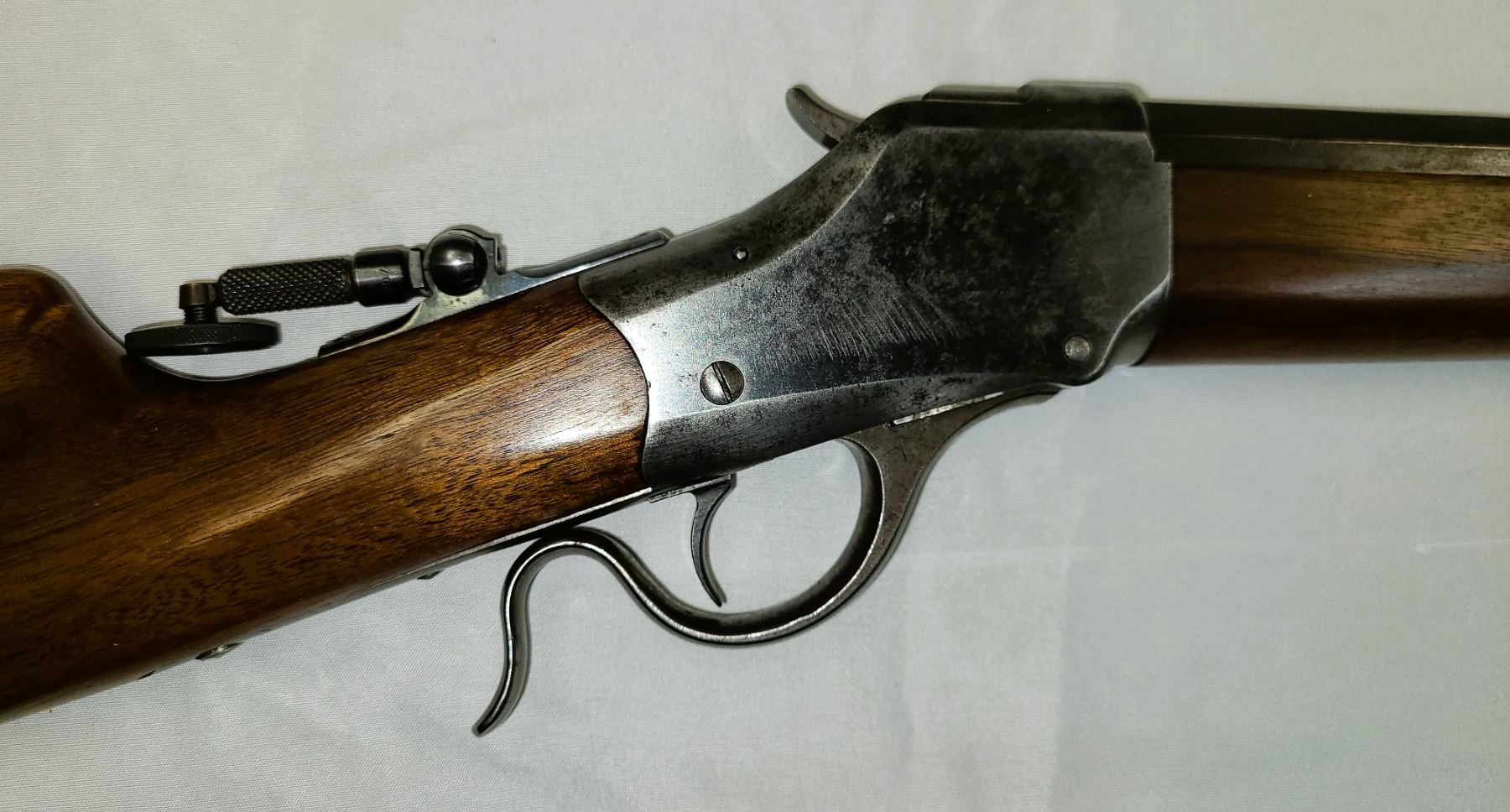 Winchester High Wall Model 1885 THICK SIDE Single Shot Rifle 38-55 Win