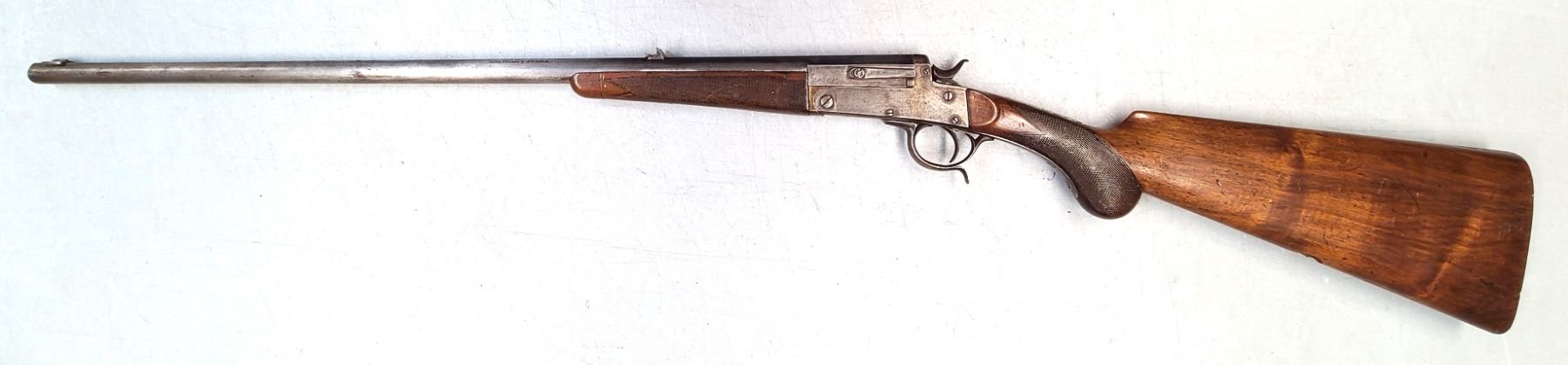 Charles Lancaster Under Lever 300 CF Rook Single Shot Rifle
