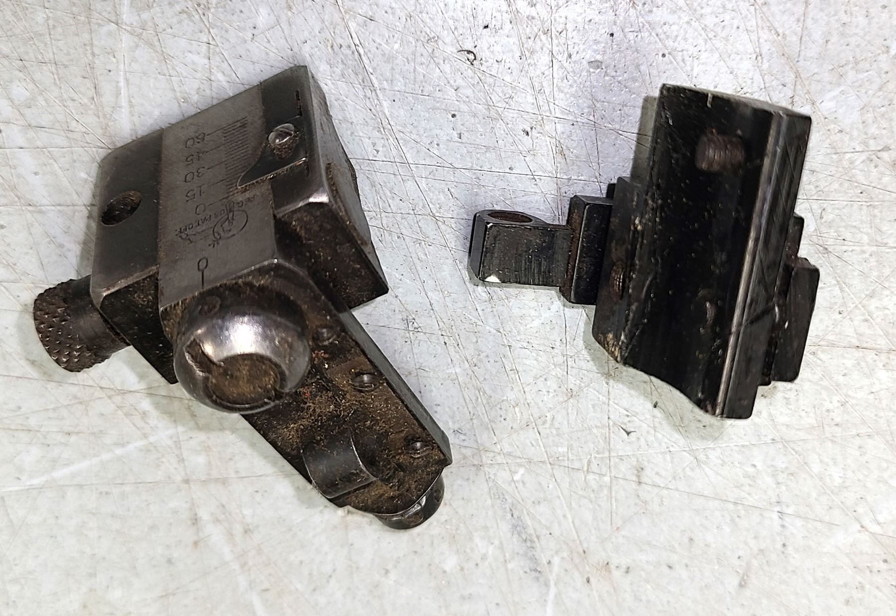 Parker Hale & Lyman Rear Aperture Peep Sights