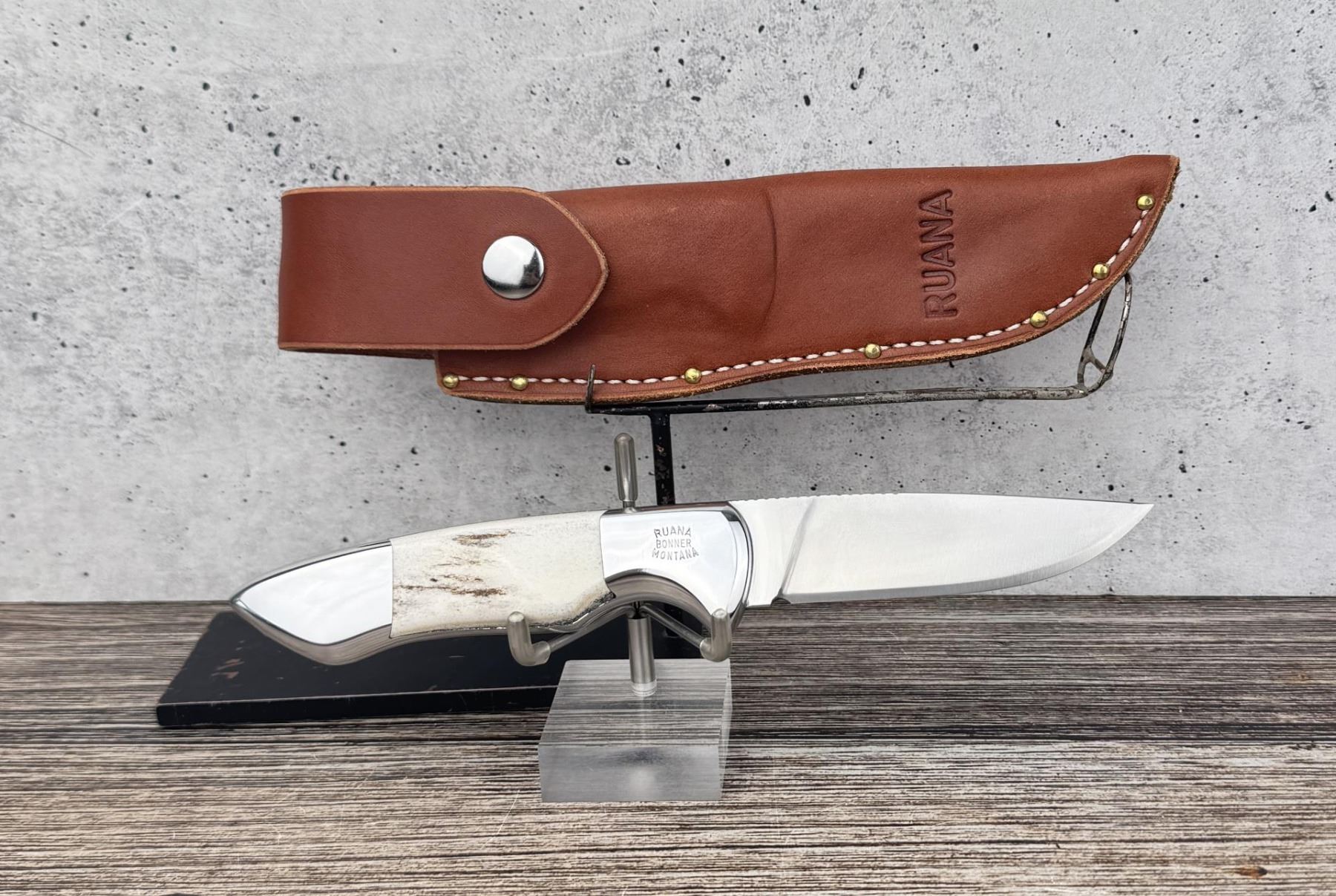 Ruana Bonner Montana Reliable Knife