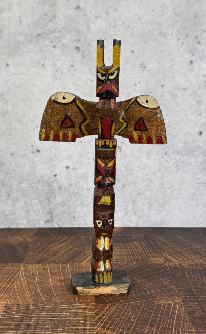 Northwest Coast Native American Indian Totem Pole