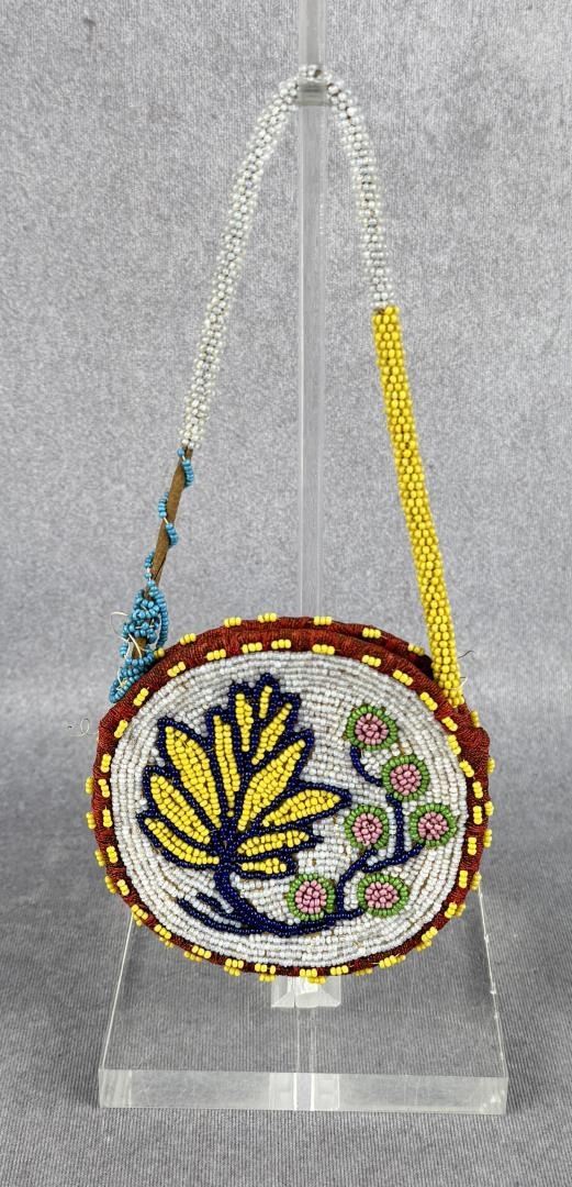 Plateau Native American Indian Beaded Bag