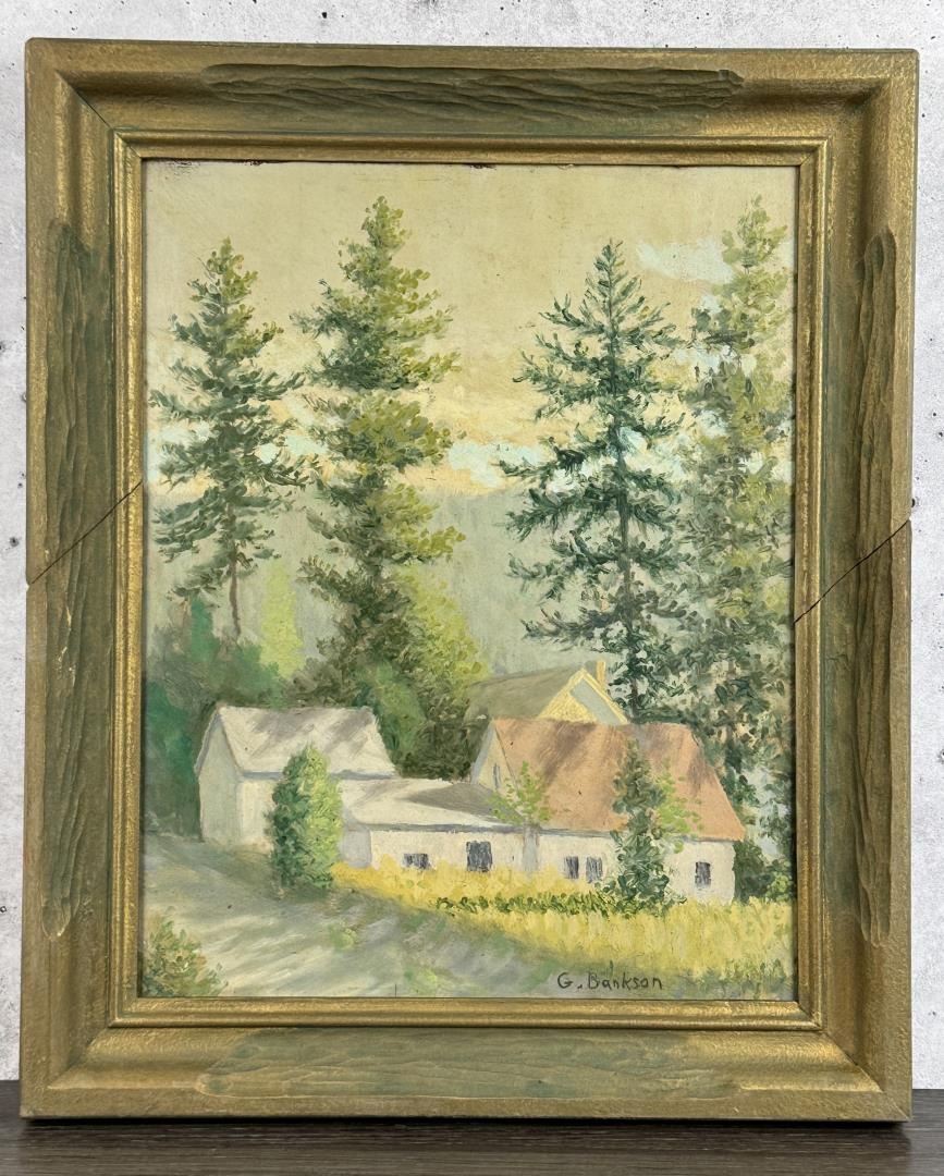 Glen Payton Bankson Washington Oil Painting