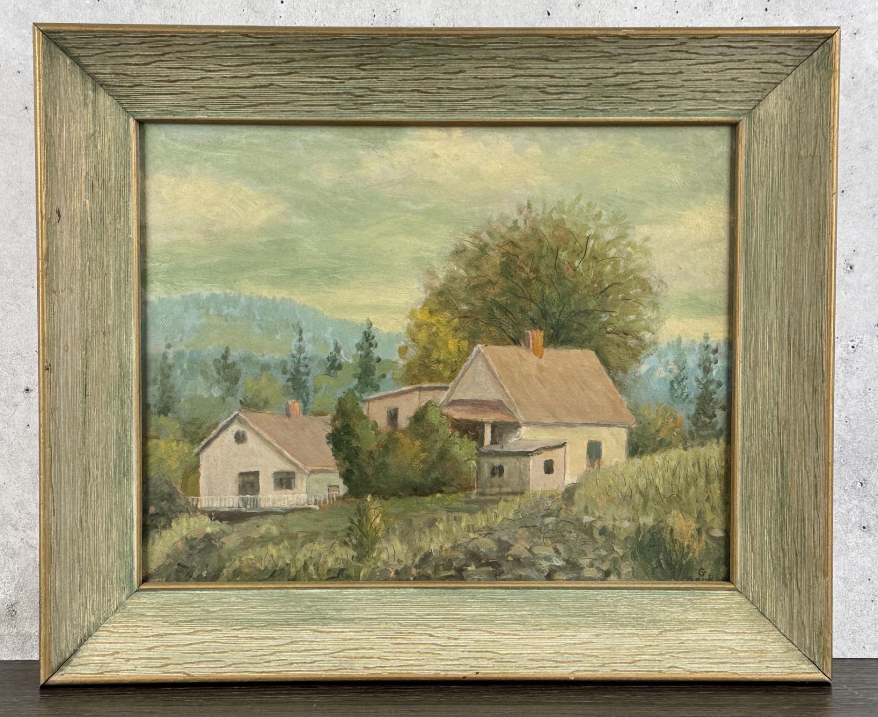 Glen Payton Bankson Washington Oil Painting