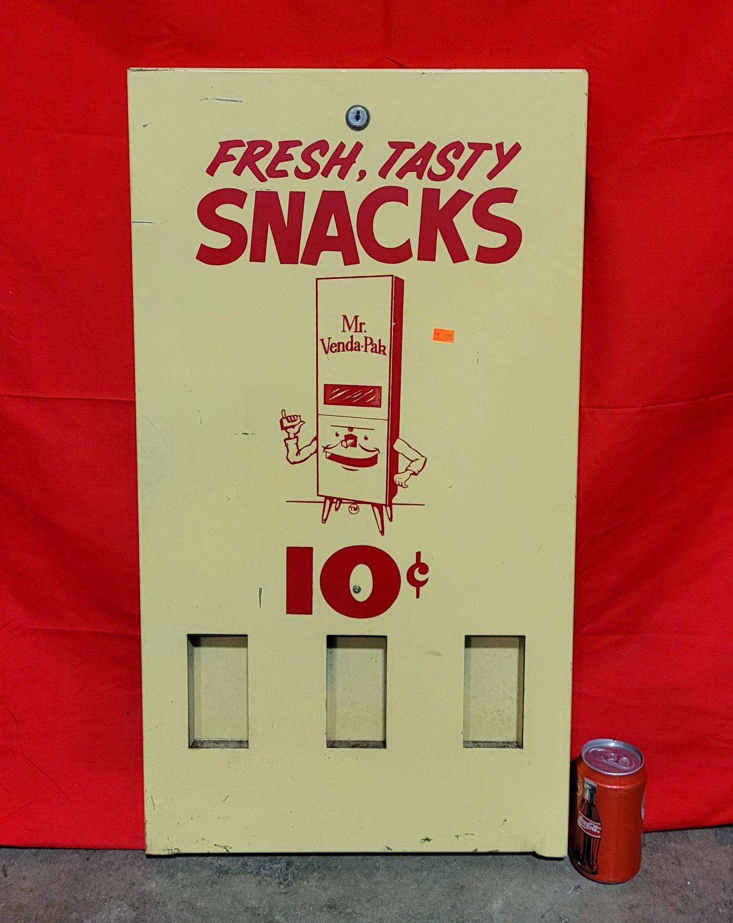 Venda-Pak 10 Cent Snack Vending Machine Cover