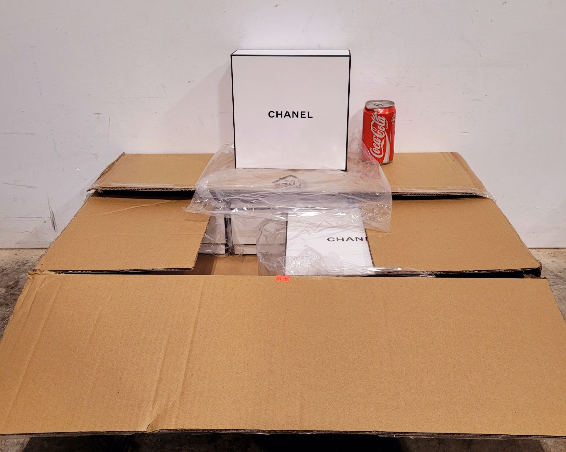 Box Of New White Chanel Boxes