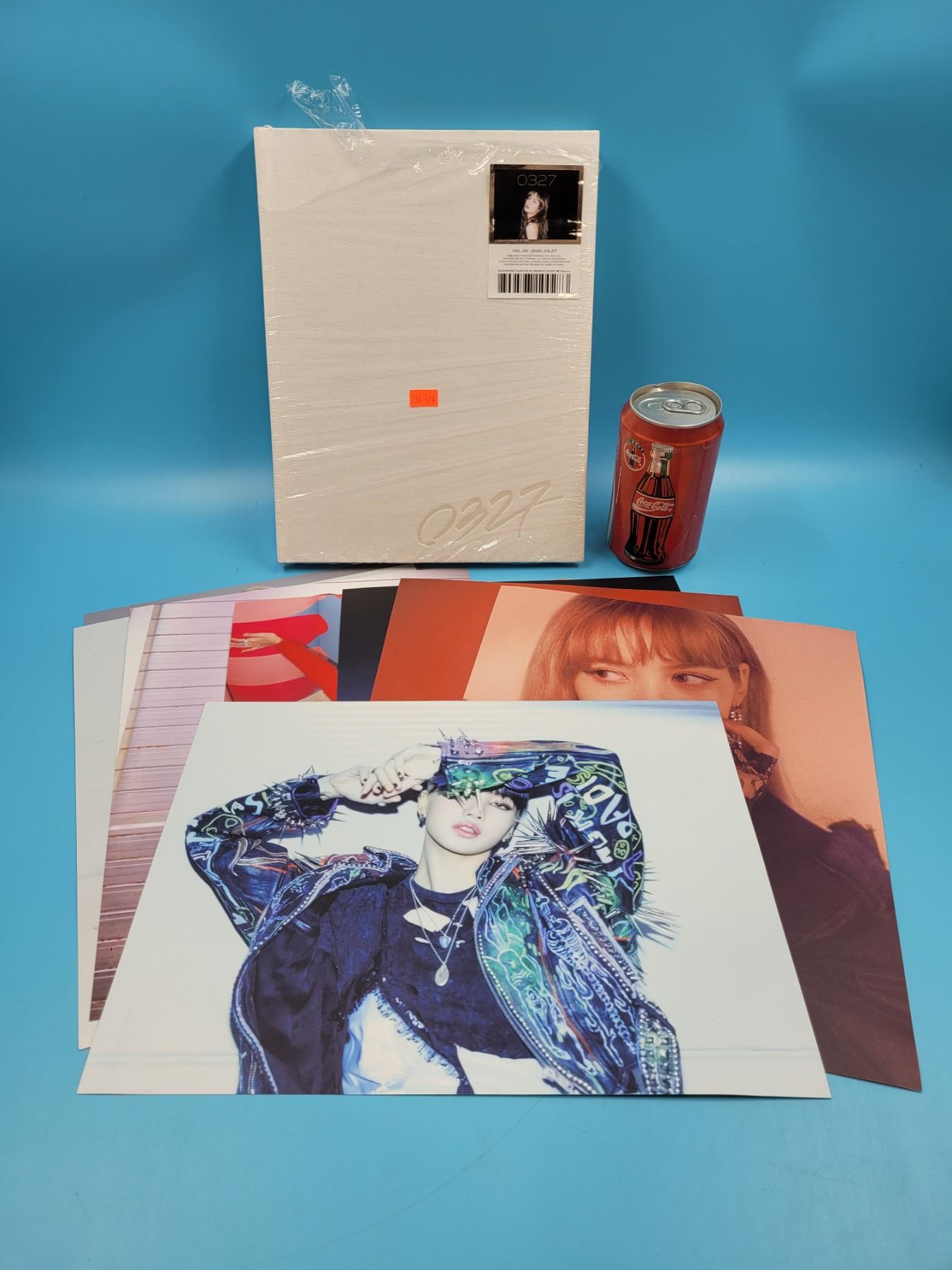 0327 Black Pink Lisa Photobook Vol. 2 & Photograph Lot