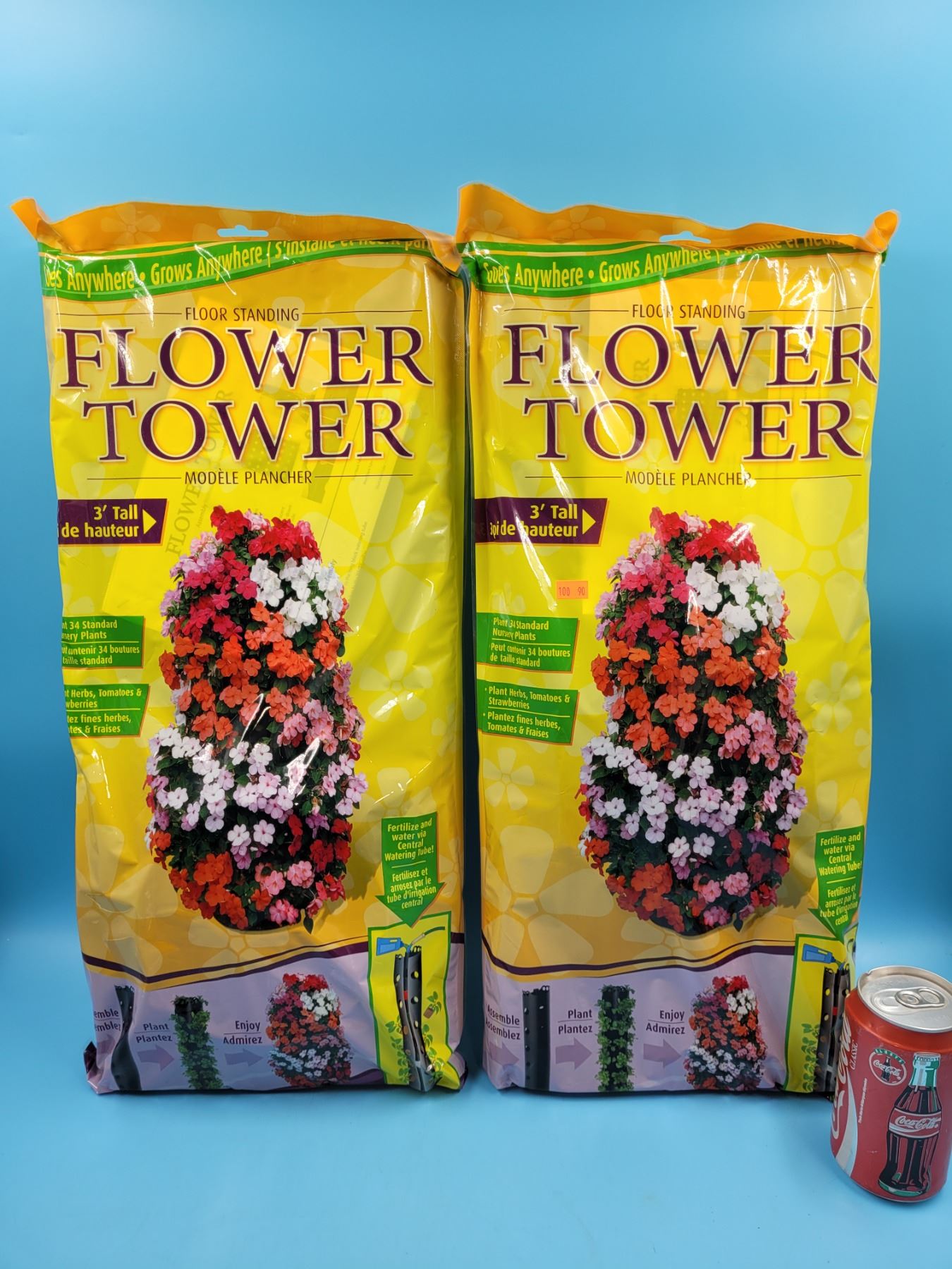 2 Floor Standing Flower Towers