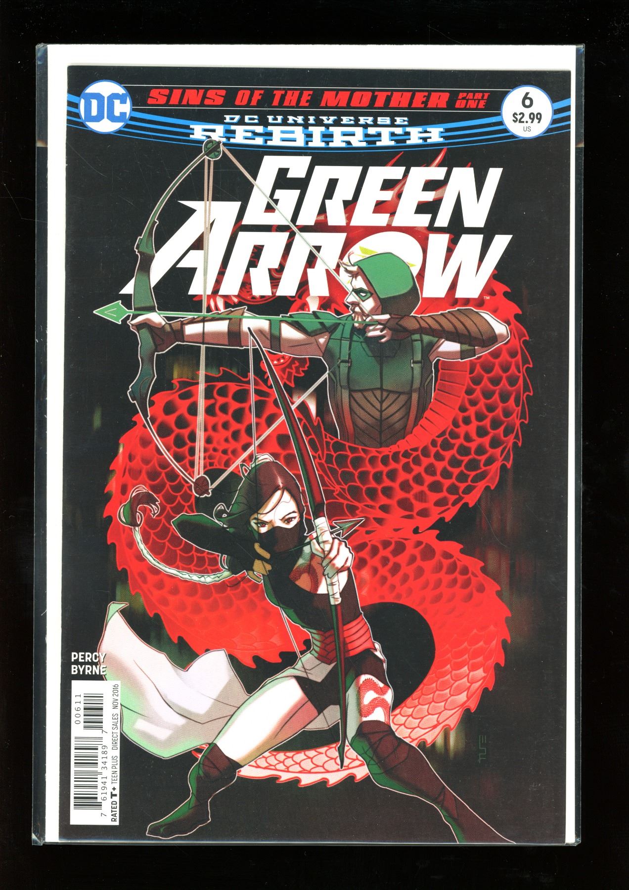 DC Universe Rebirth Green Arrow #6