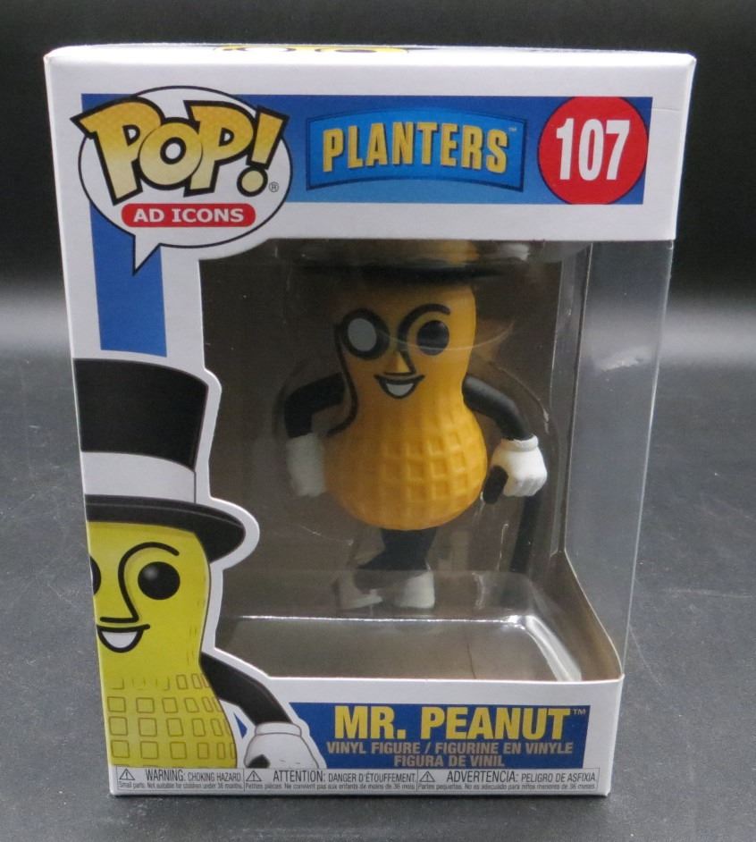 New Funko Pop Ad Icons Planters Mr. Peanut #107