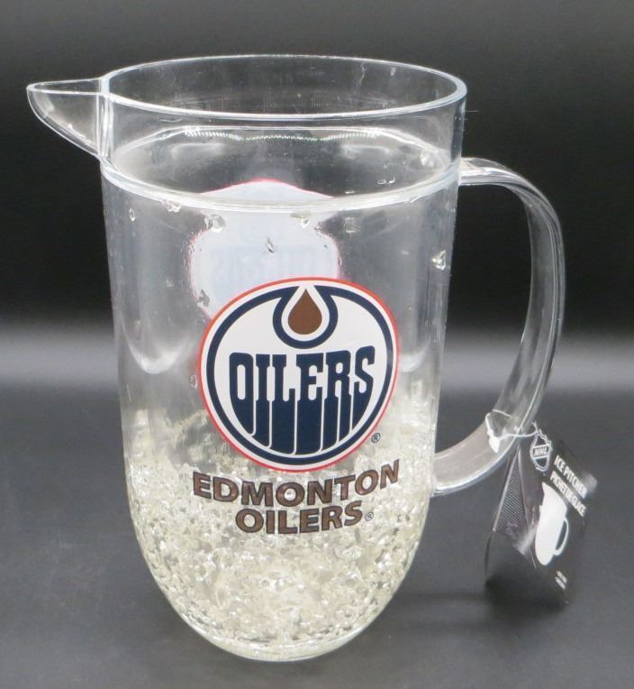 New Edmonton Oilers Ice Pitcher (Keeps Beverages Cold For Hours Without ...