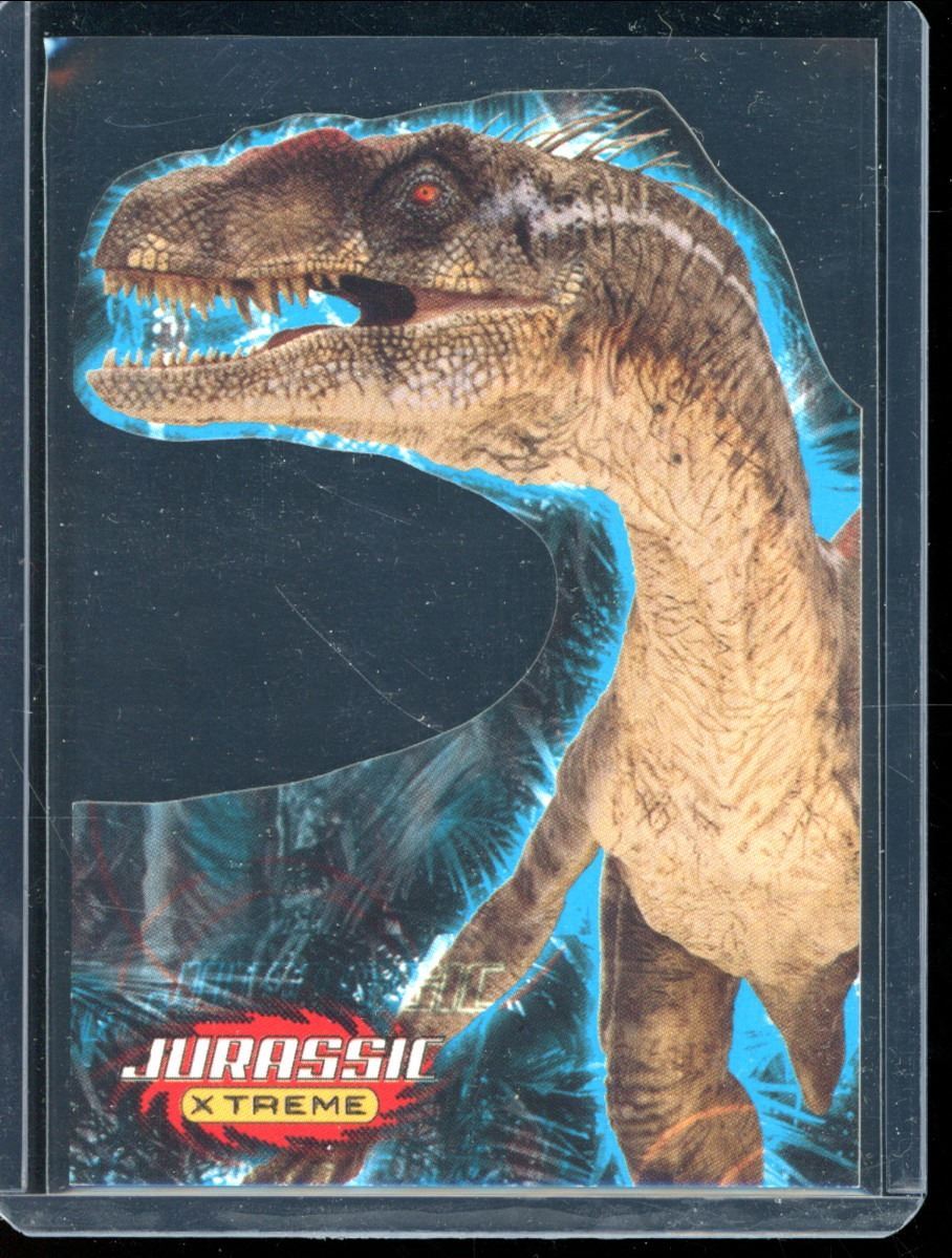 2001 Inkworks Jurassic Park III 3-D Extreme #JE7 Die-Cut