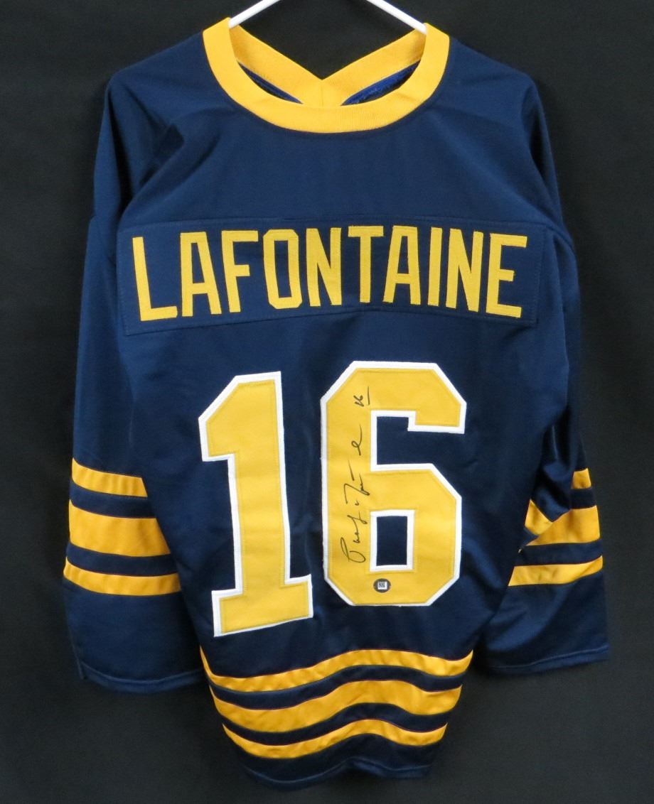 Pat LaFontaine Signed Buffalo Sabres Jersey W/COA Size XL Retails $250+