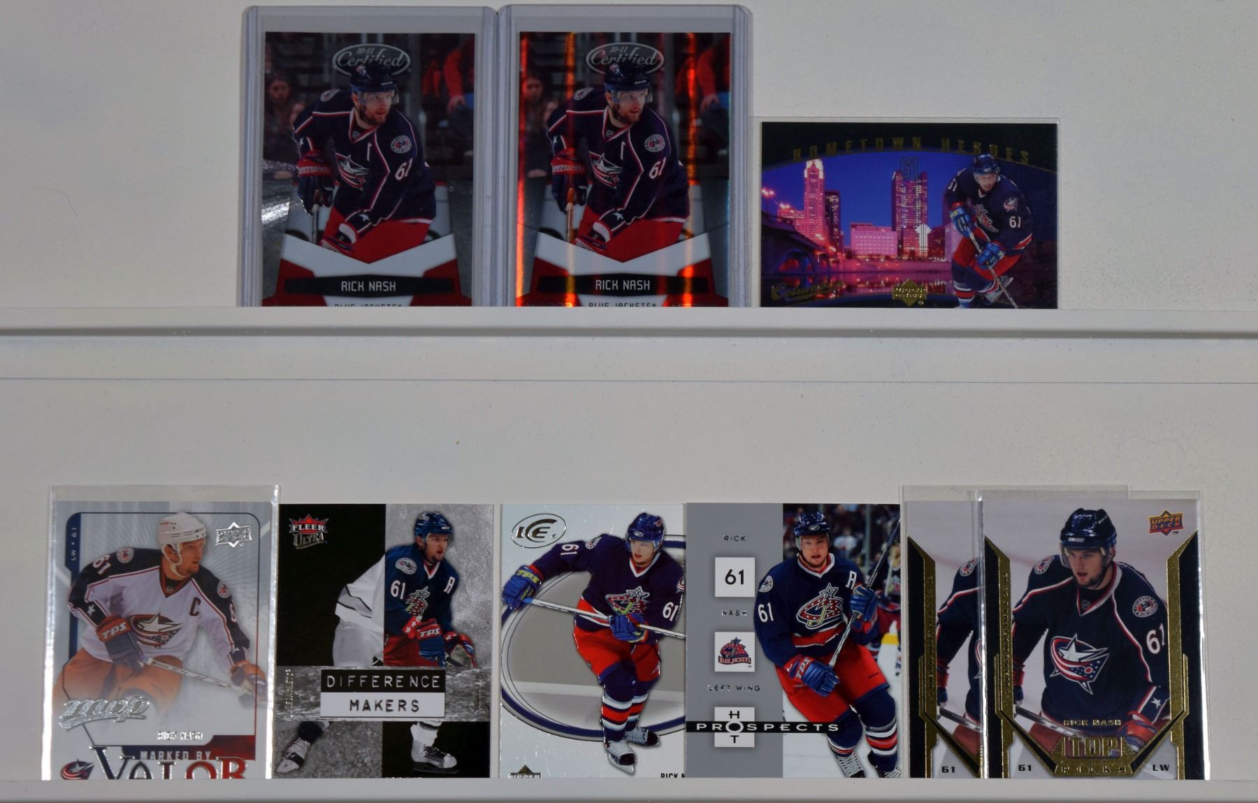 Hockey Cards - Rick Nash