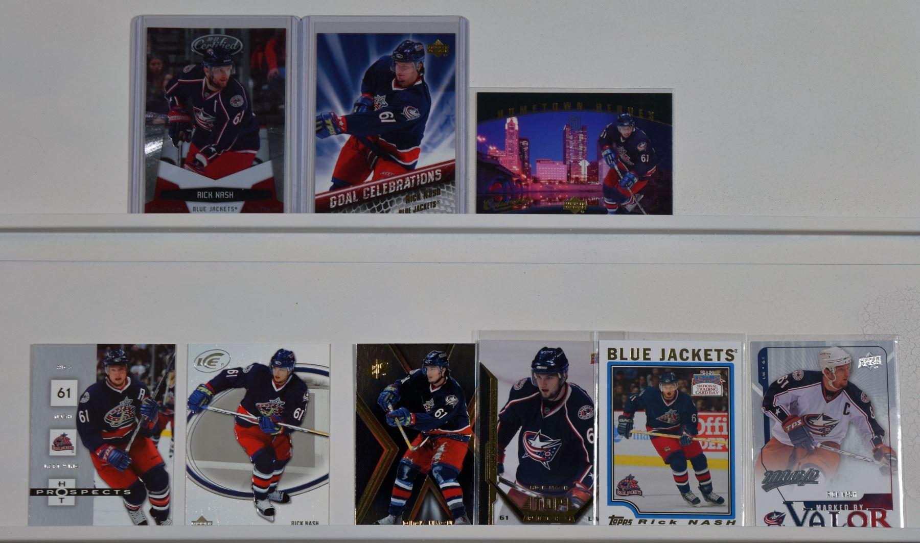 Hockey Cards - Rick Nash