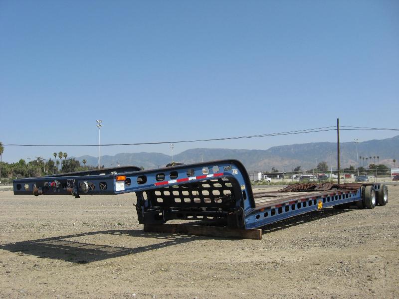 1997 MURRAY PROFESSIONAL EXPANDO 44 TON 16 WHEEL LOWBOY TRAILER, s/n ...