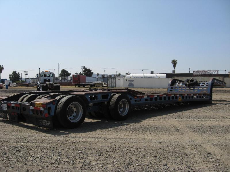 1997 MURRAY PROFESSIONAL EXPANDO 44 TON 16 WHEEL LOWBOY TRAILER, s/n ...