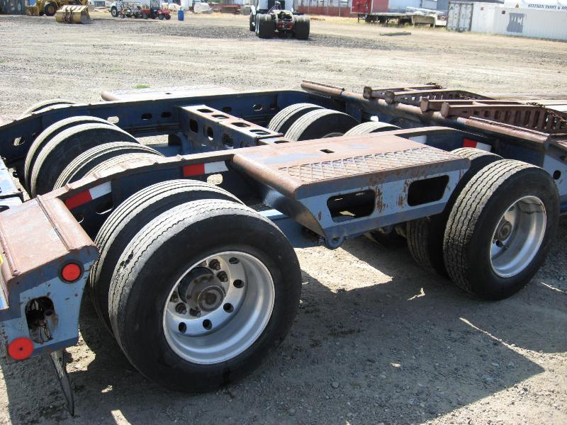 1997 MURRAY PROFESSIONAL EXPANDO 44 TON 16 WHEEL LOWBOY TRAILER, s/n ...