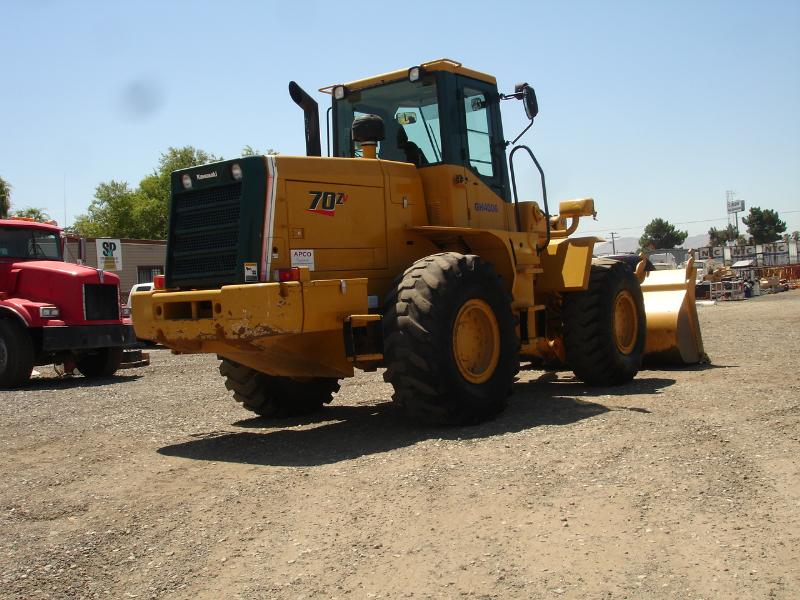 2005 KAWASAKI 70ZV WHEEL LOADER, s/n: 70C4-5314