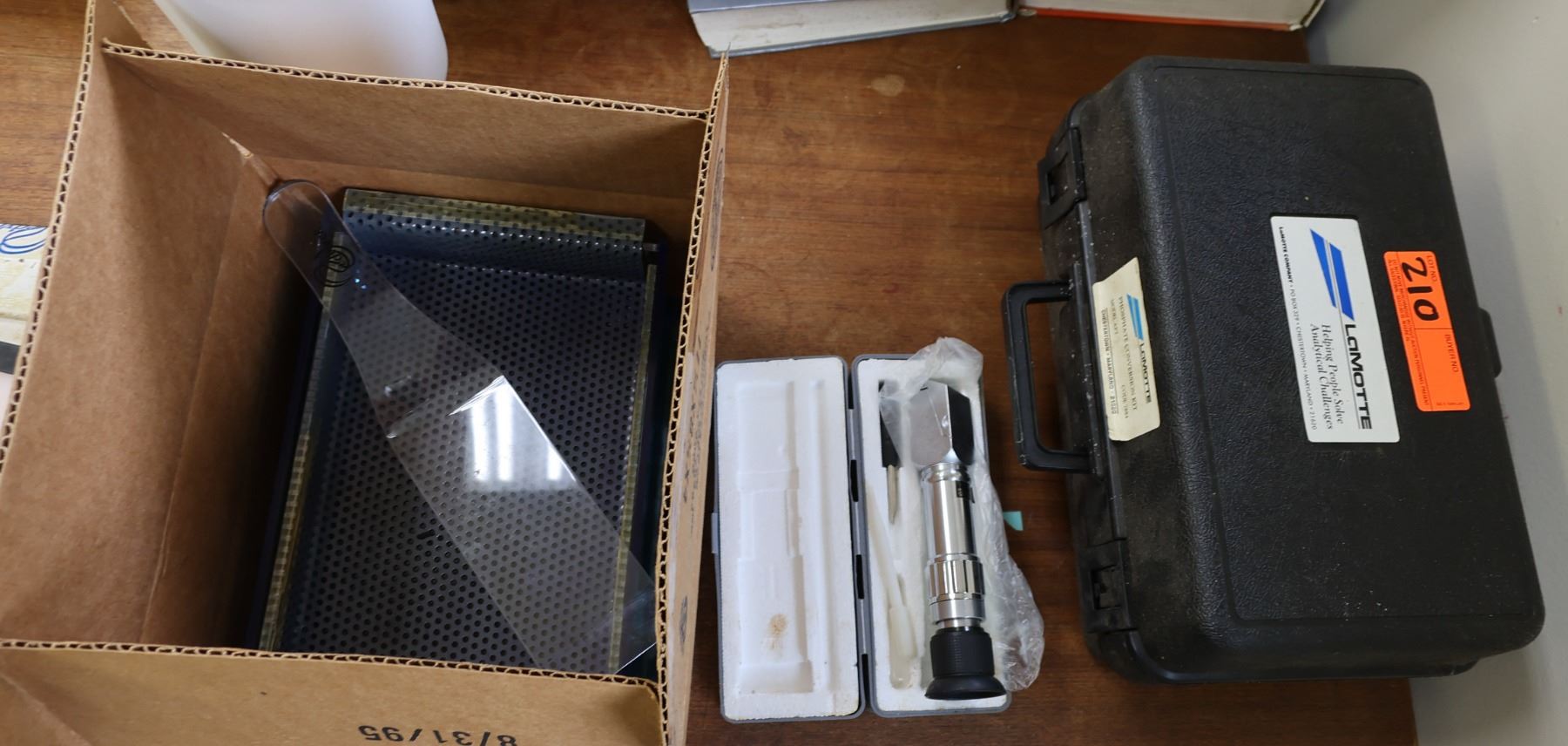 LaMotte Dissolved Oxygen Test Kit, Refractometer, etc