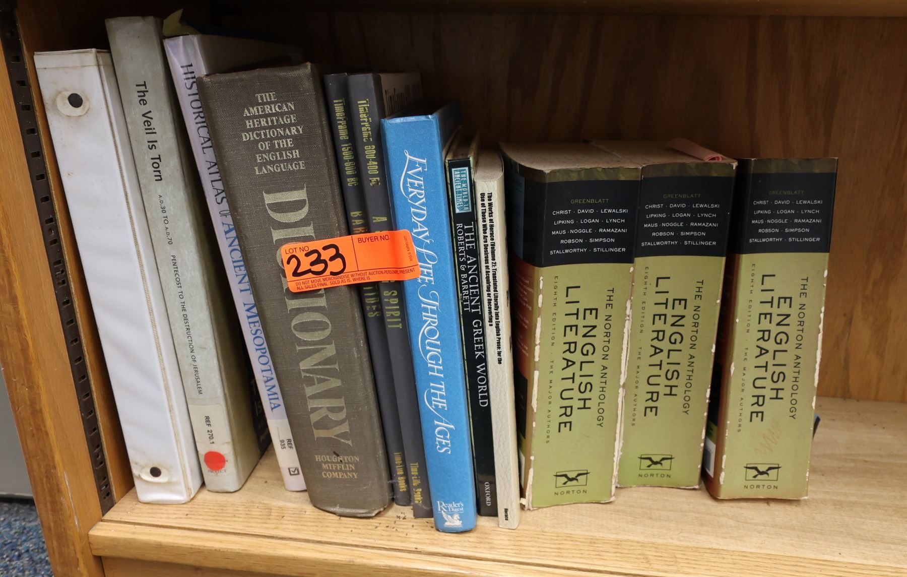 Multiple Books: English Literature, Everyday Life Throughout the Ates ...