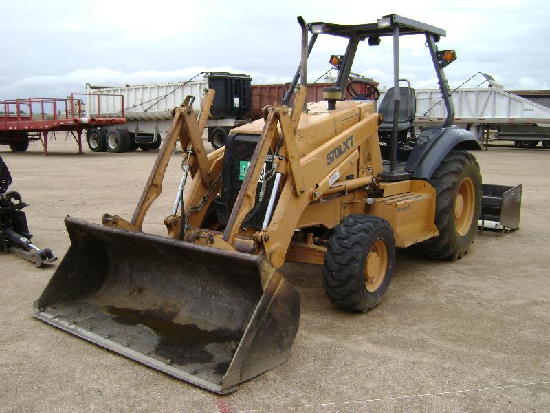 2000 CASE 570XLT 4X4 SKIP LOADER, s/n: JJG0262232