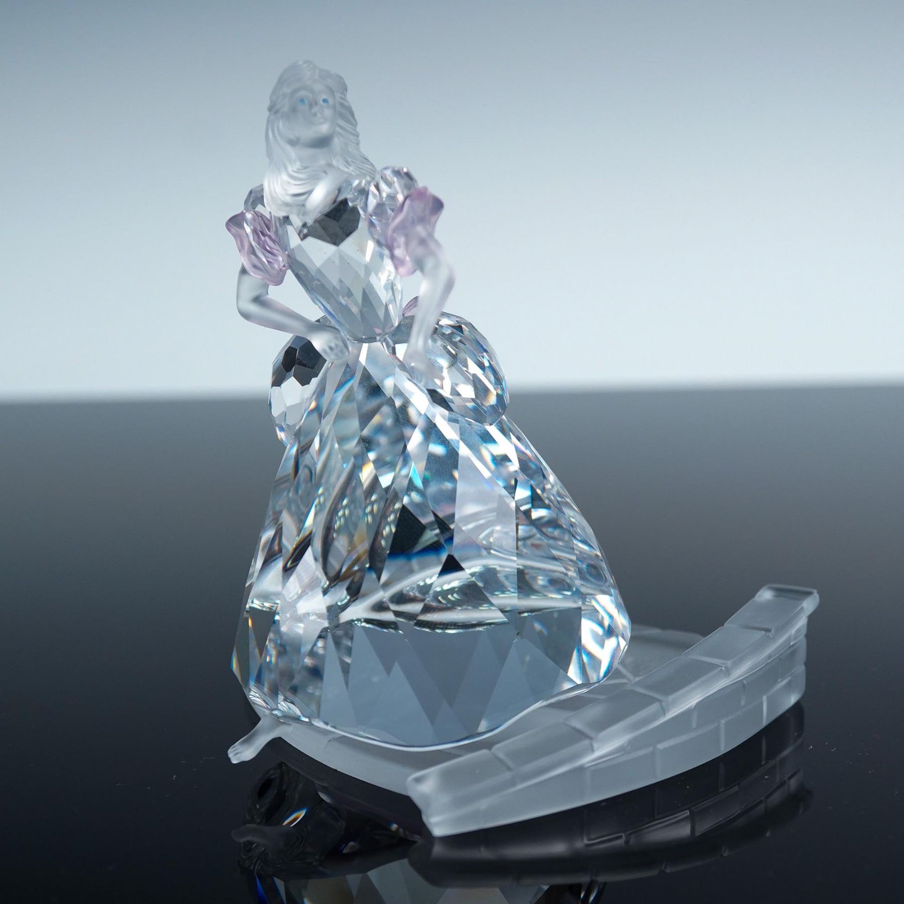Swarovski Crystal Figurine, Cinderella with Slipper