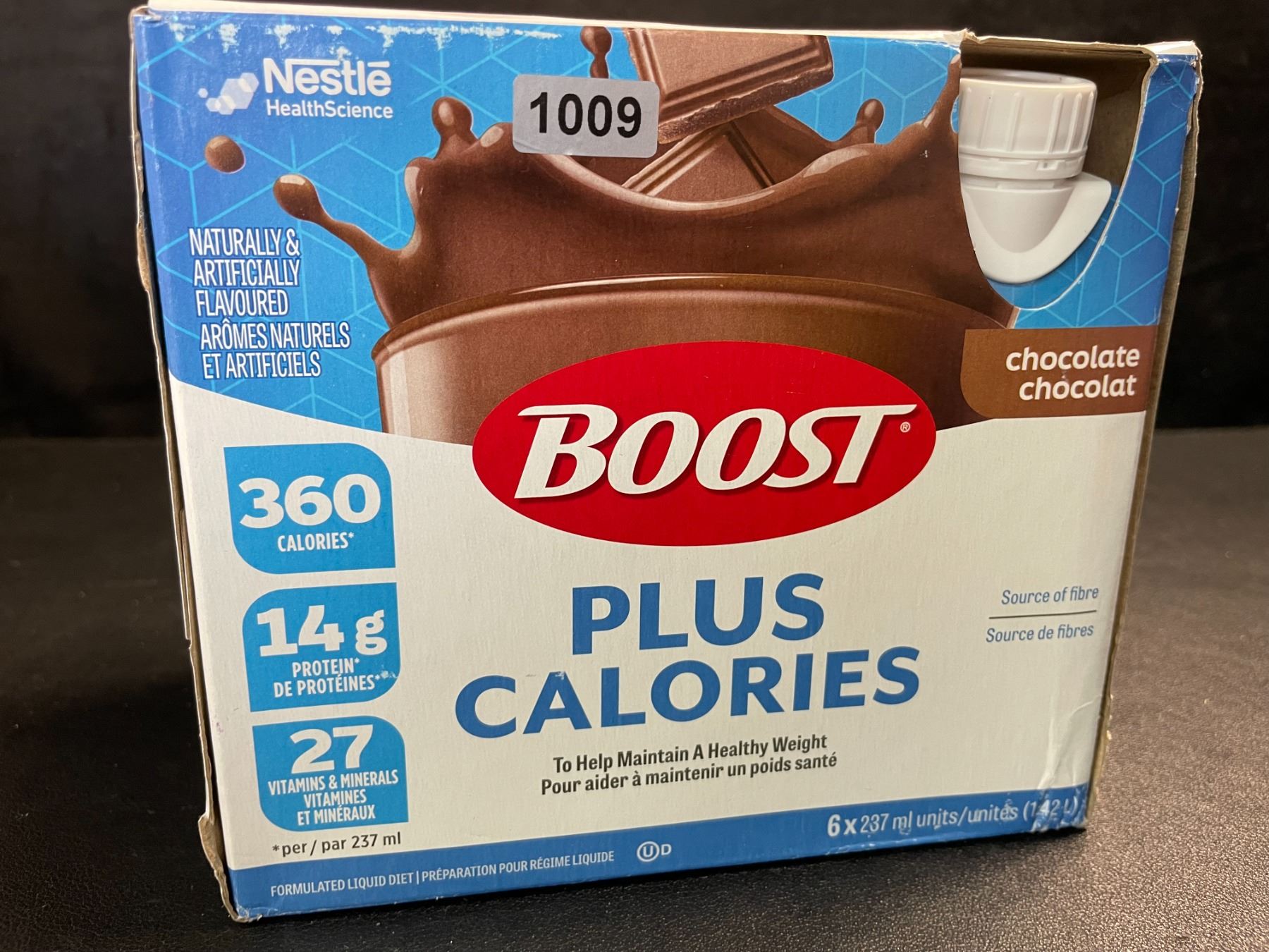 Nestle Boost Plus Meal Replacement Drinks - Chocolate Flavour - 6 x ...