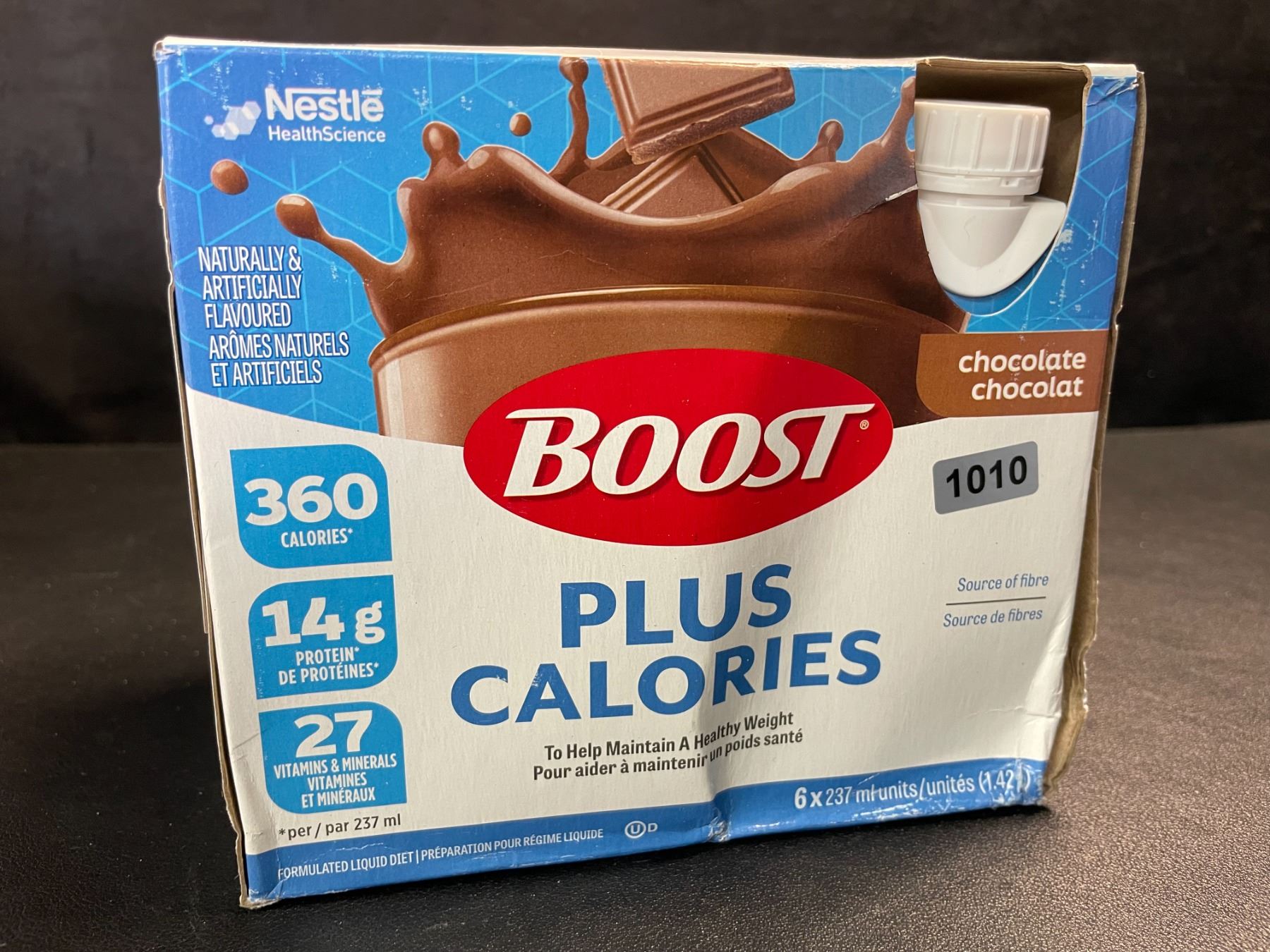 Nestle Boost Plus Meal Replacement Drinks - Chocolate Flavour - 6 x ...