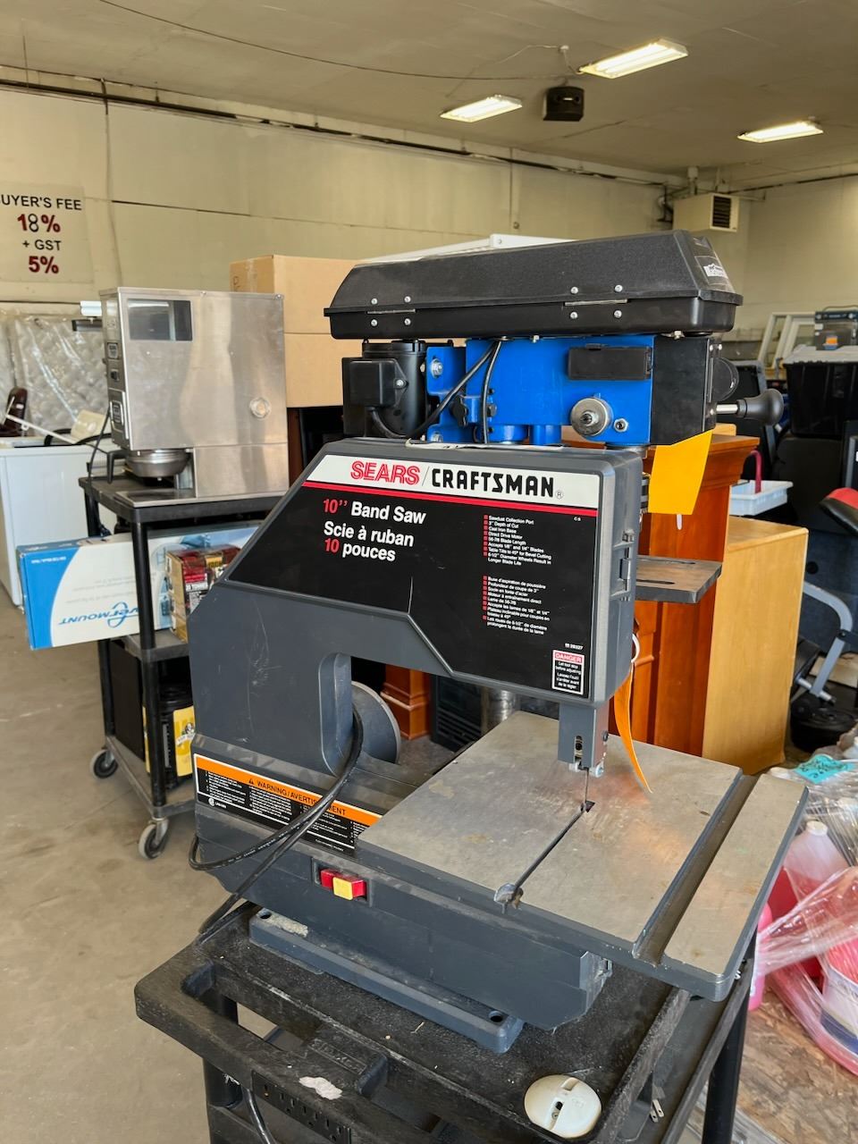 Sears Craftsman 10" Table top Band Saw