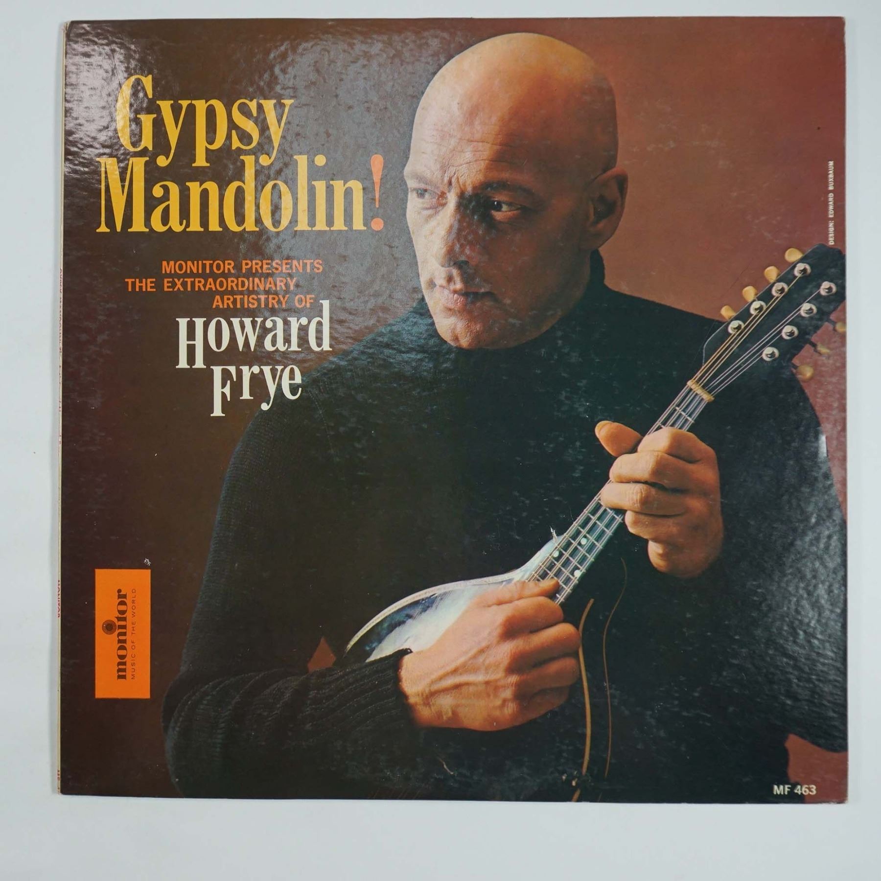 Howard Frye Vinyl Record, Gypsy Mandolin! LP