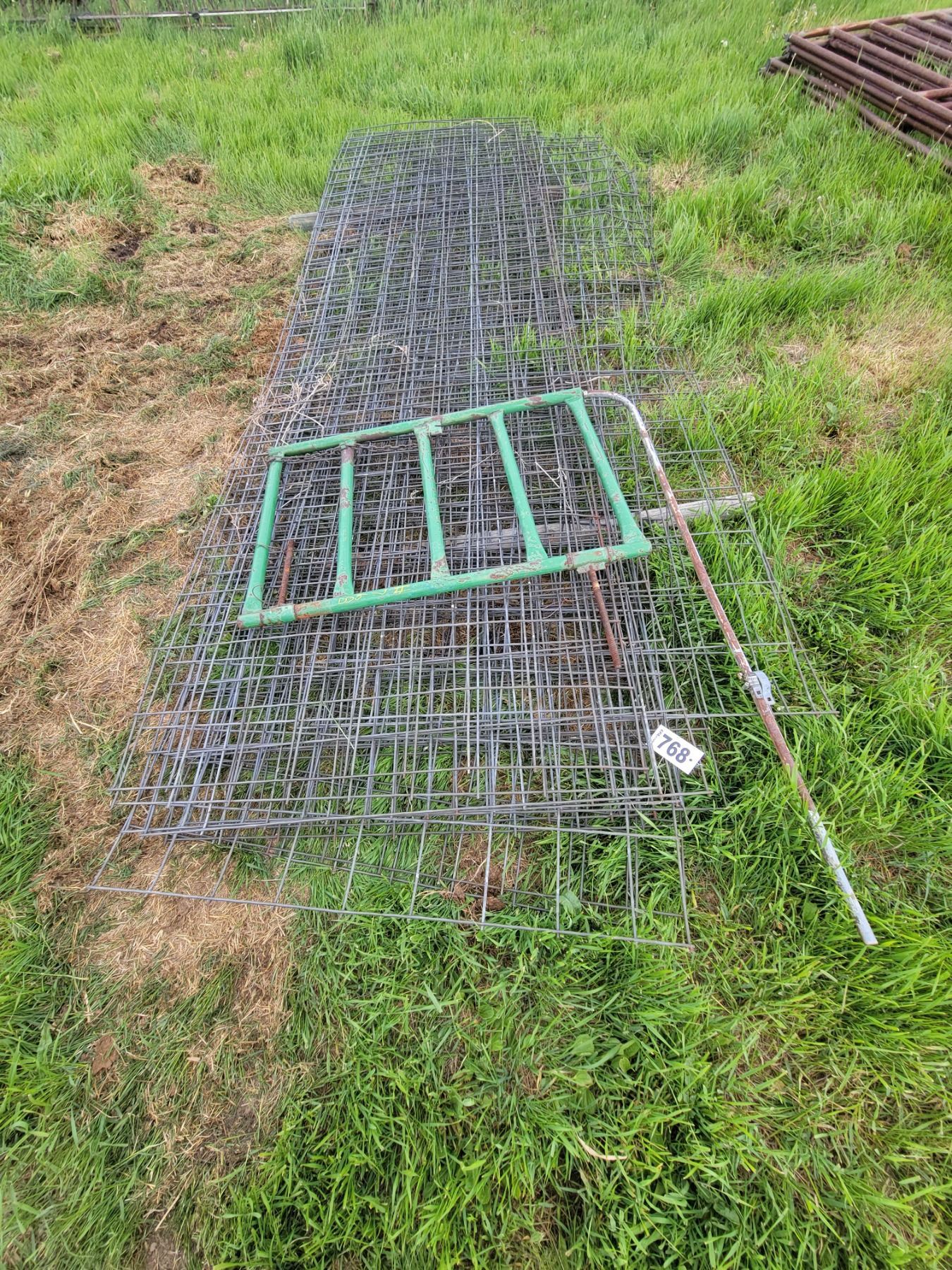 (Selling all together) Large Qty of 16ft hog panels. 52" tall, and 1 ...