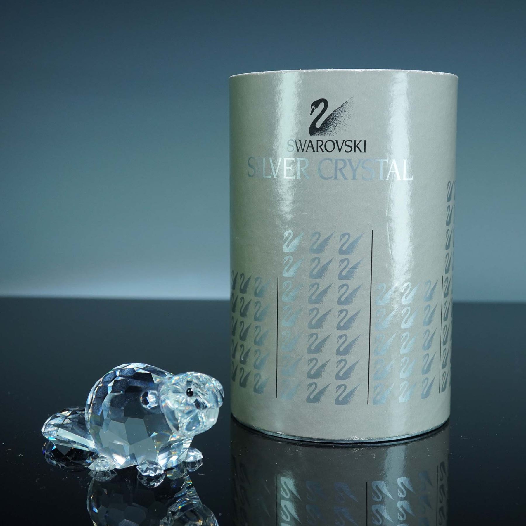 Swarovski Crystal Figurine, Beaver Mother