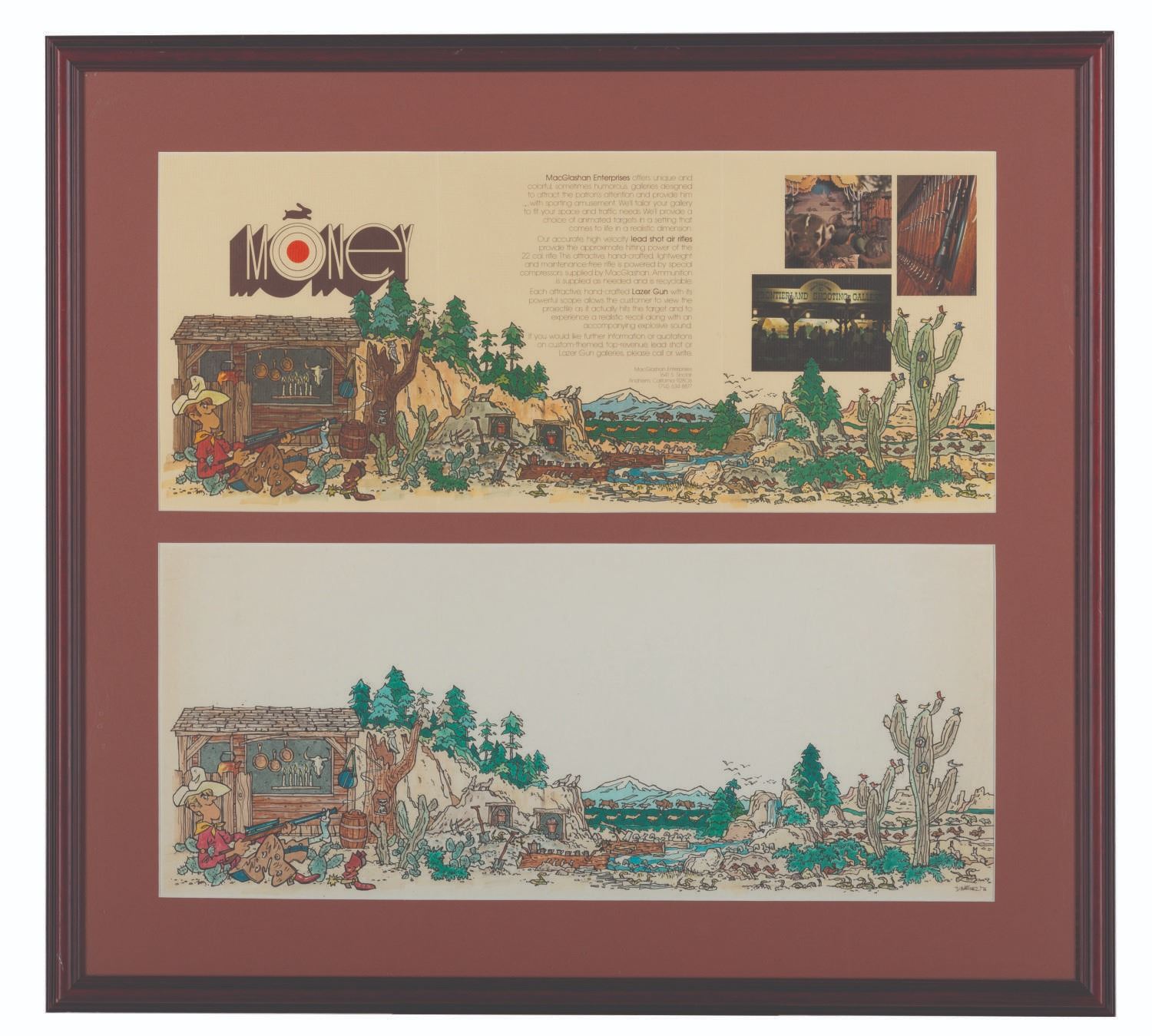 Disneyland & MacGlashan Brochure Art by Dan Martinez.