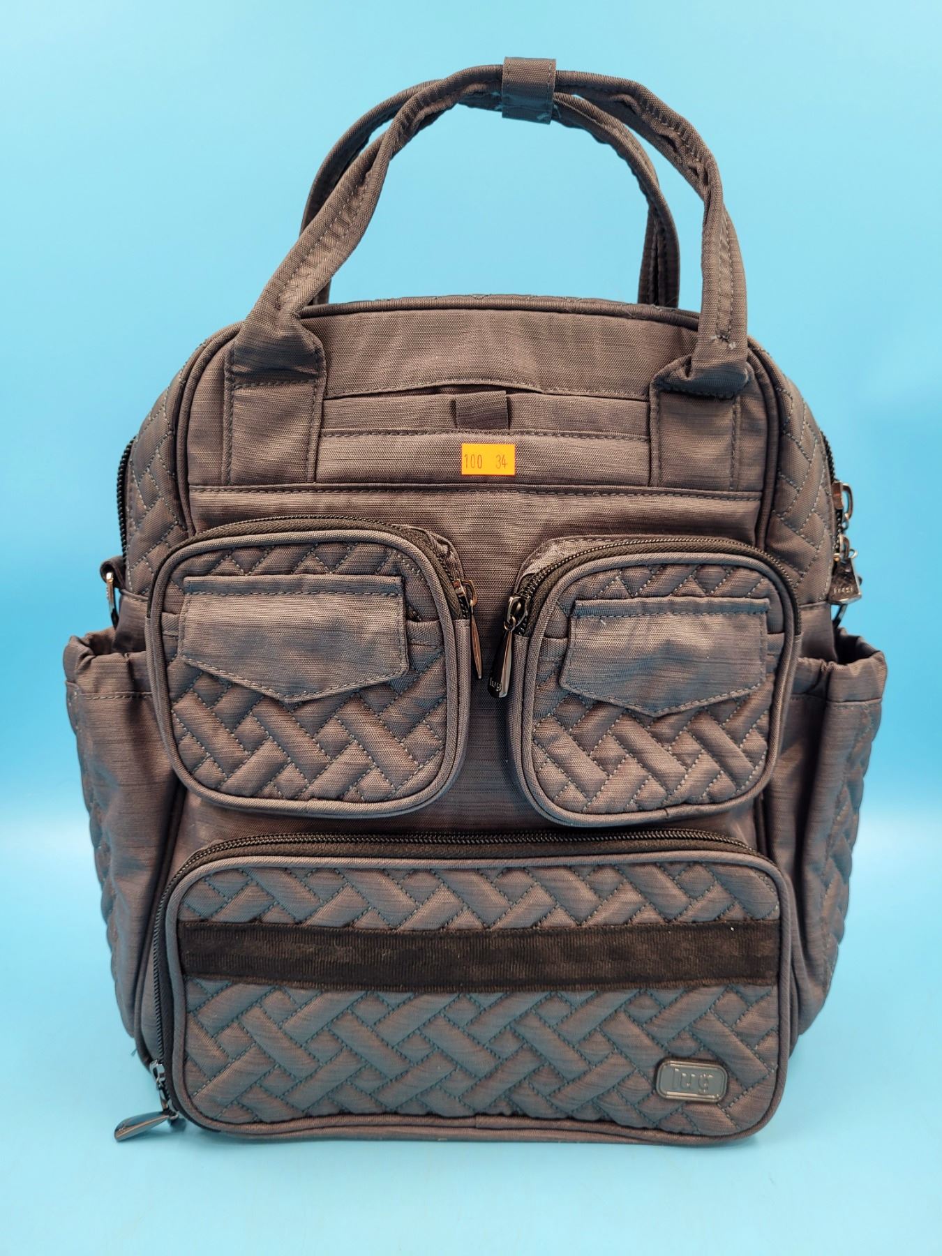 Black Lug Mini Puddle Jumper Bag