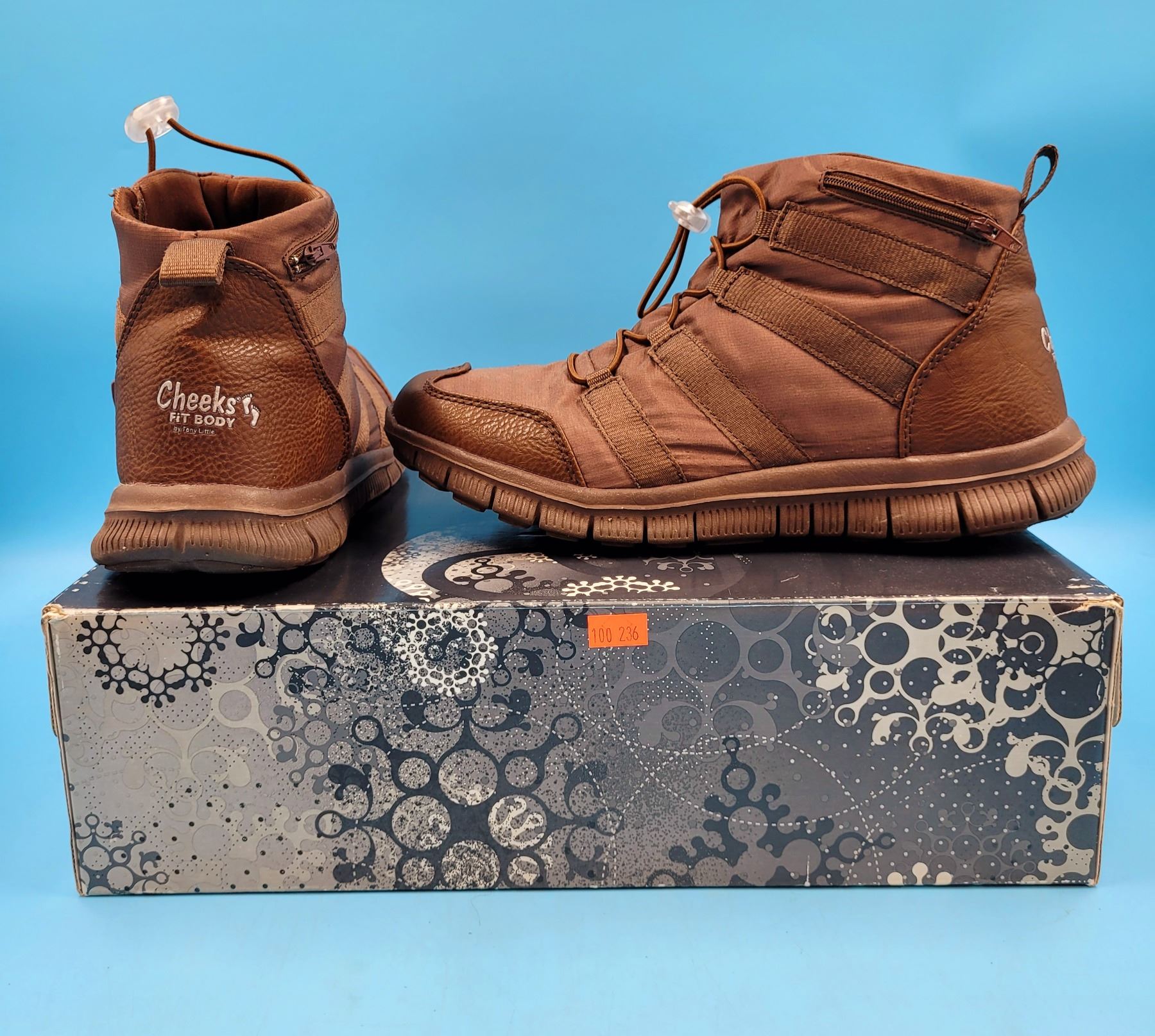 Tony Little Cheeks Fit Body Ankle Sneaker Boots