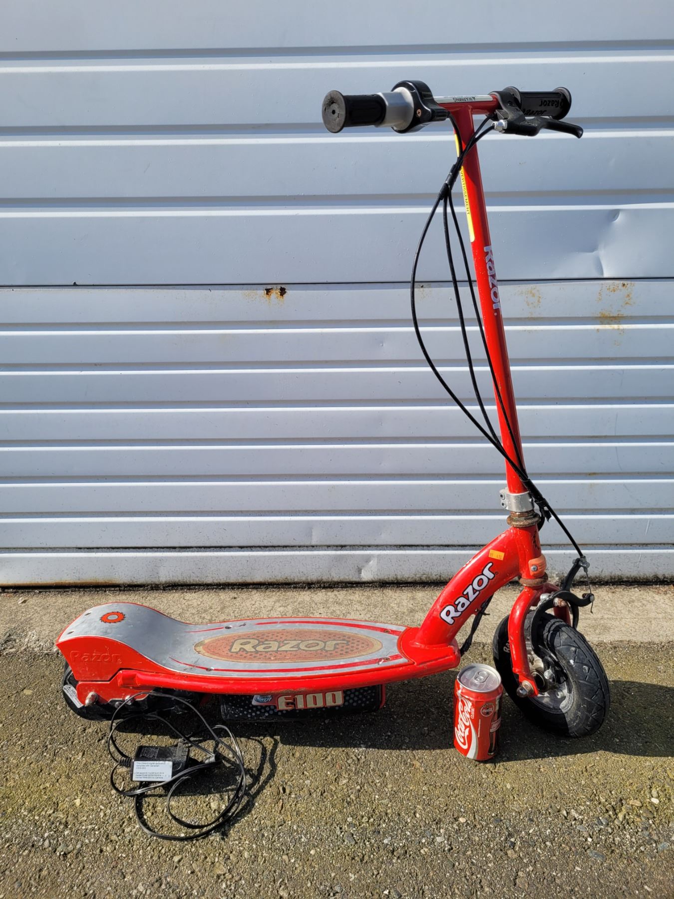 Red Razor E100 Electric Scooter