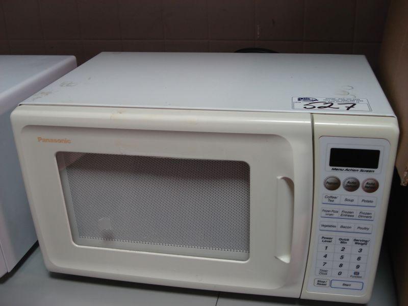 Panasonic Microwave Oven C/w Menu Action Screen
