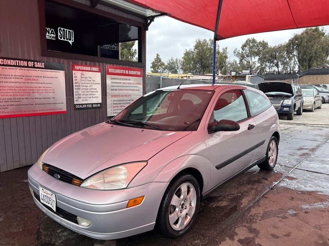 2002 FORD FOCUS