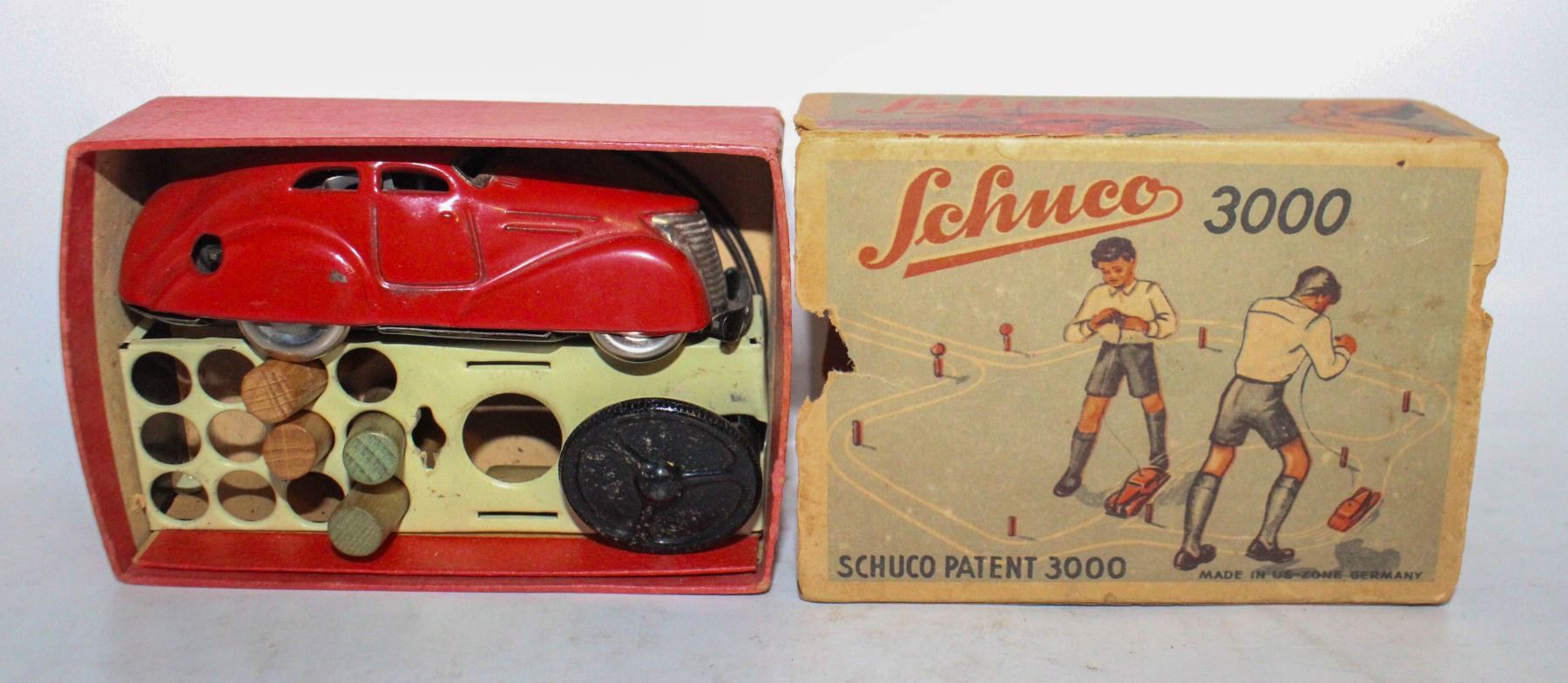 1950S SCHUCO 3000 CAR WITH BOX