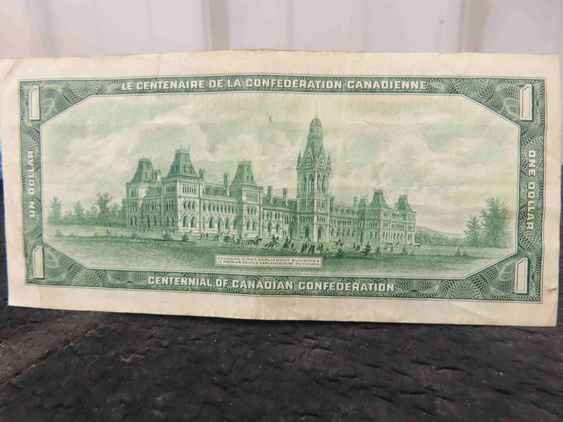 Canadian 1967 1Dollar Bill canadian-1967-1dollar-bill